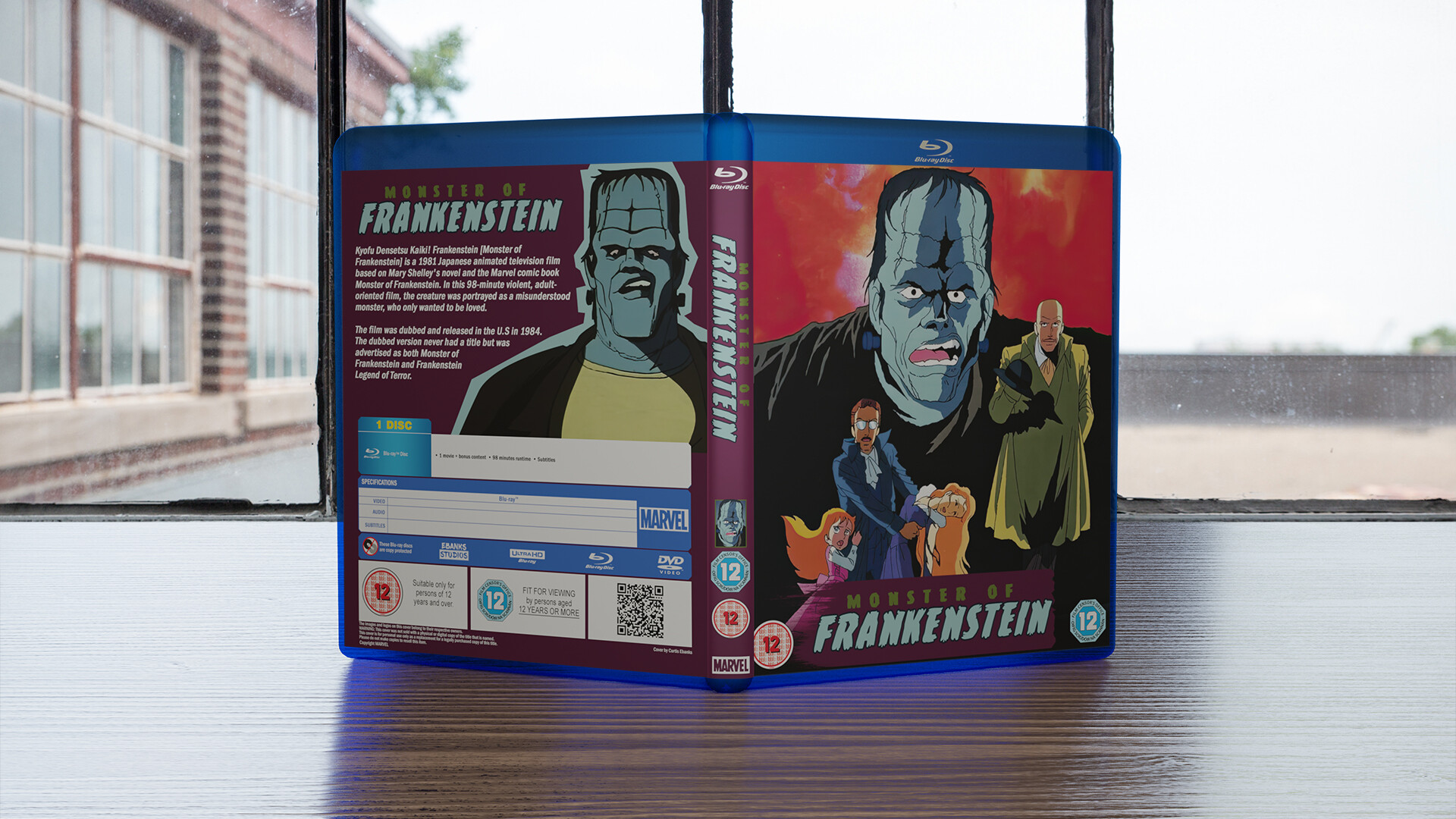 I Frankenstein Blu Ray Cover