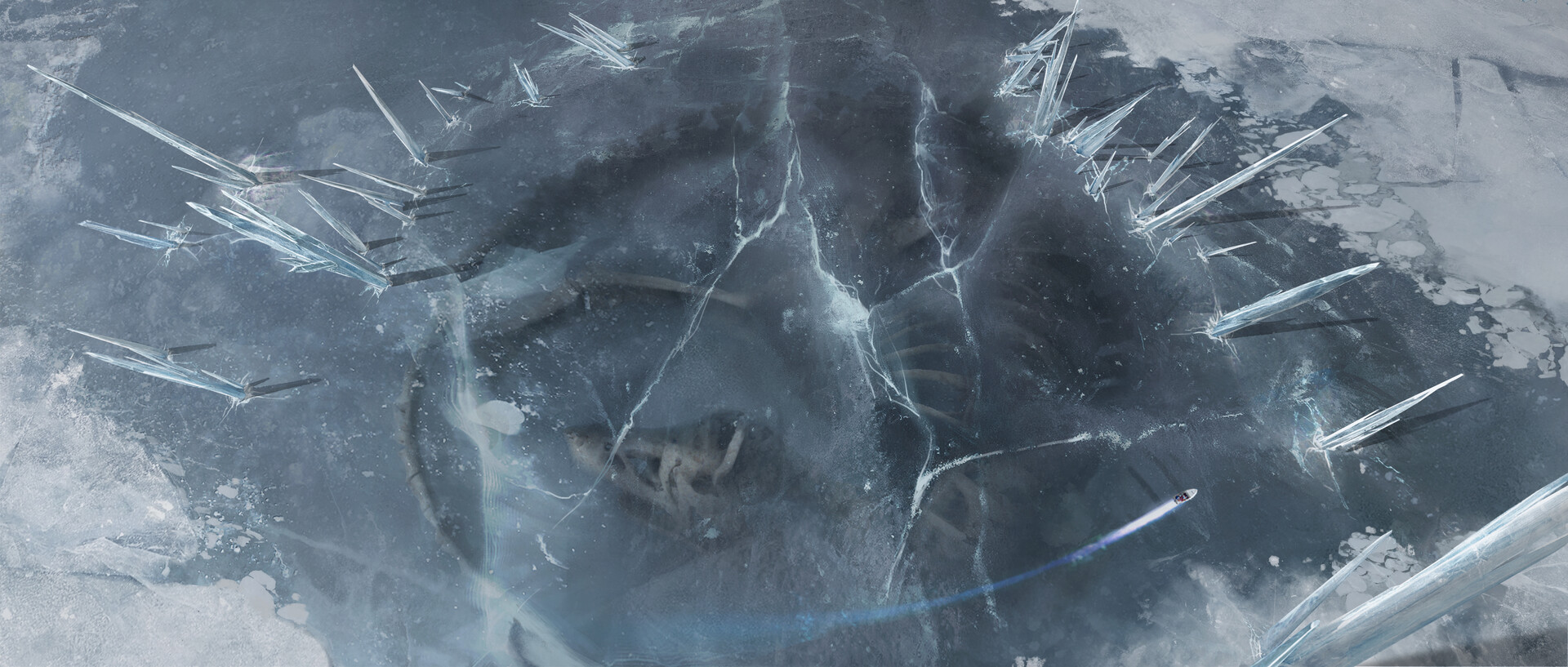 ArtStation - Ice surface