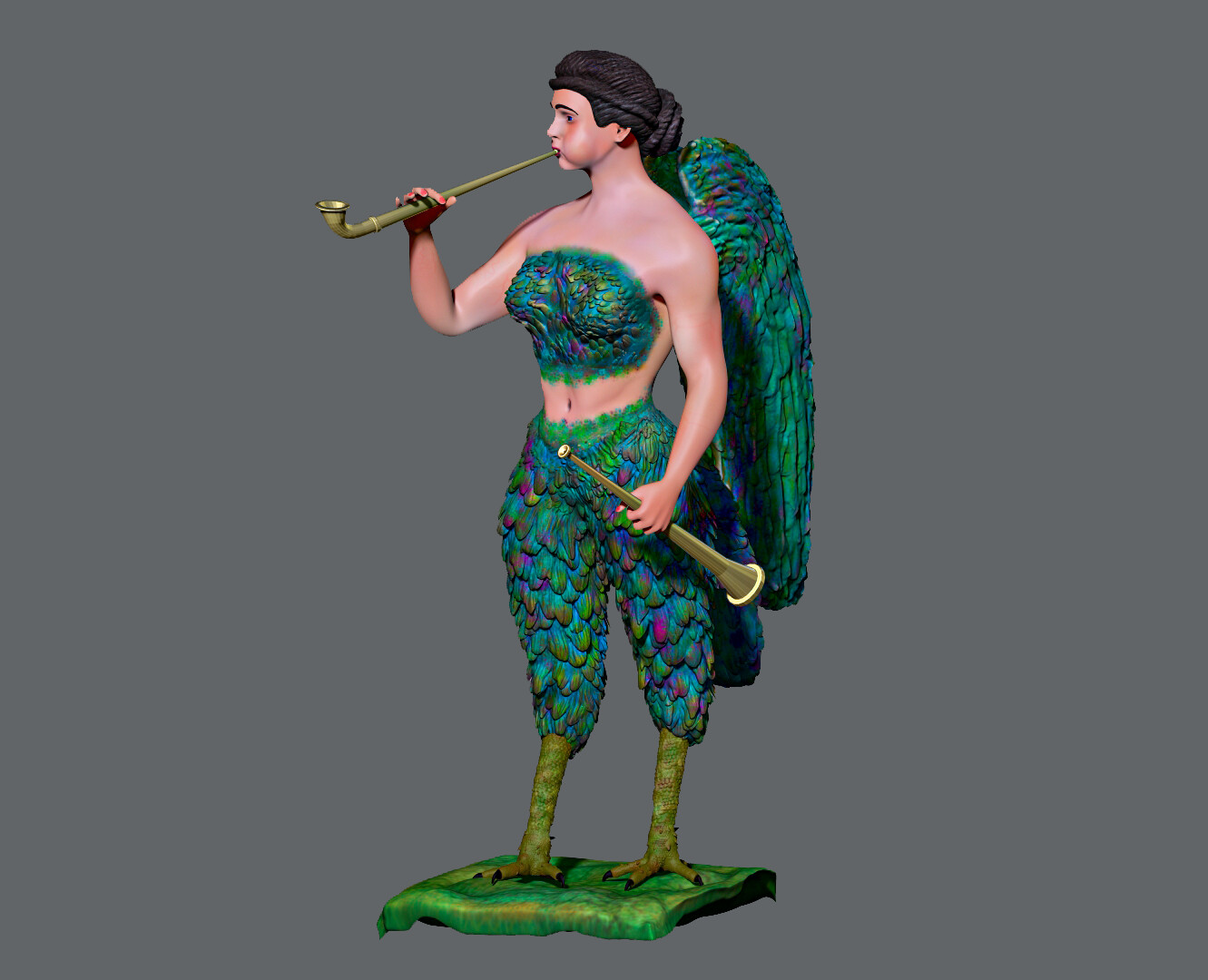 ArtStation - greek mythology creatures Harpies