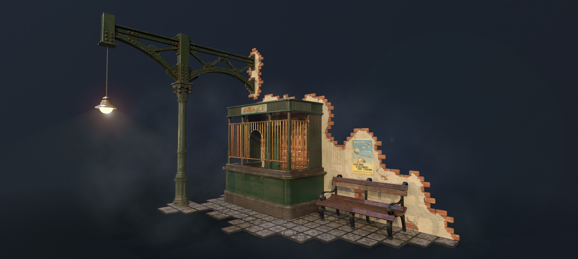 Lorenzo Vitale - Old Ticket Booth