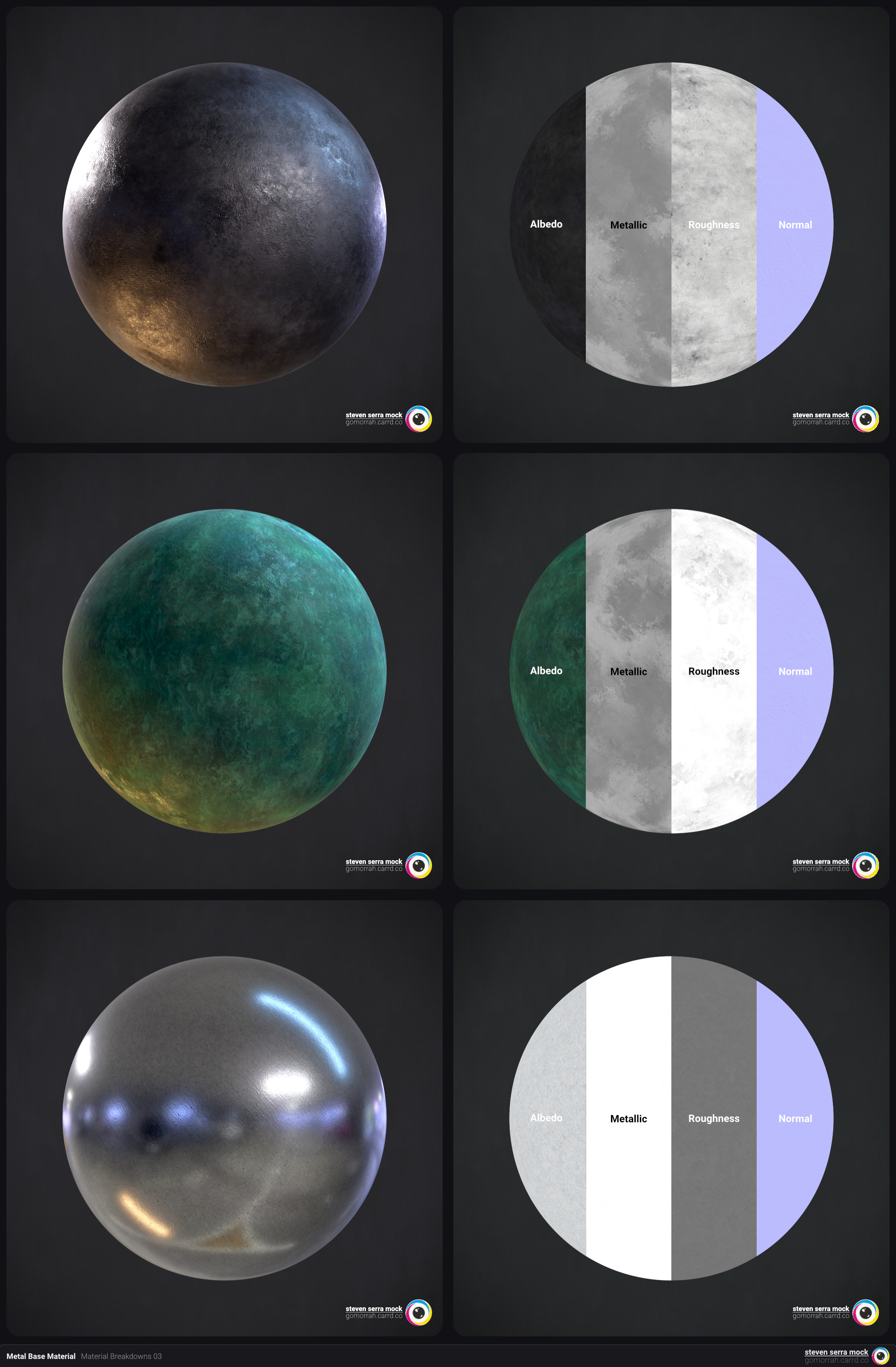 Steven Serra Mock - Base Metal Material