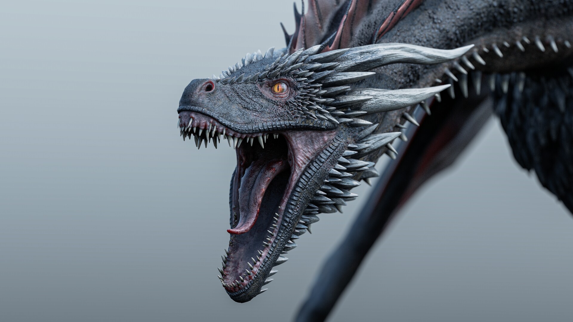 ArtStation - Drogon Study