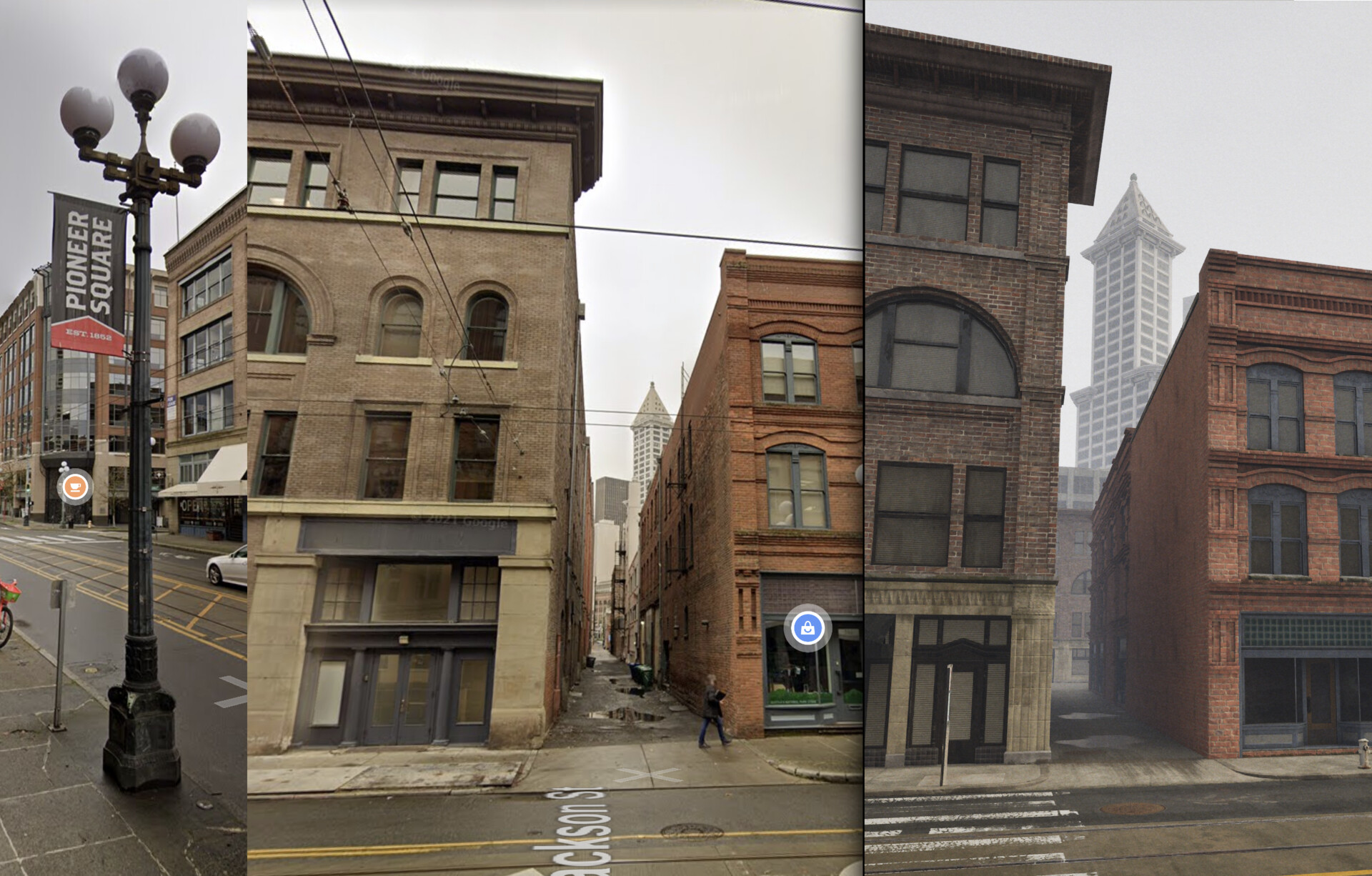Sean Gause - Seattle - Pioneer Square Streetlamp