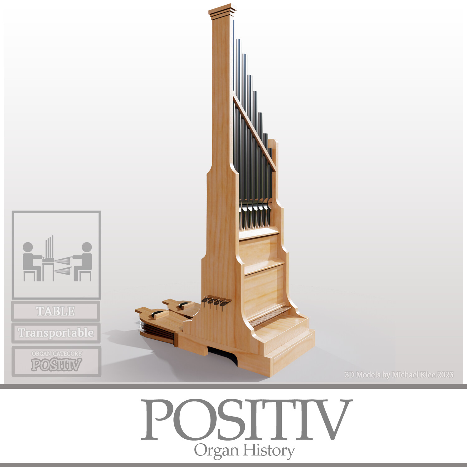 ArtStation - Organ History - Positiv Table