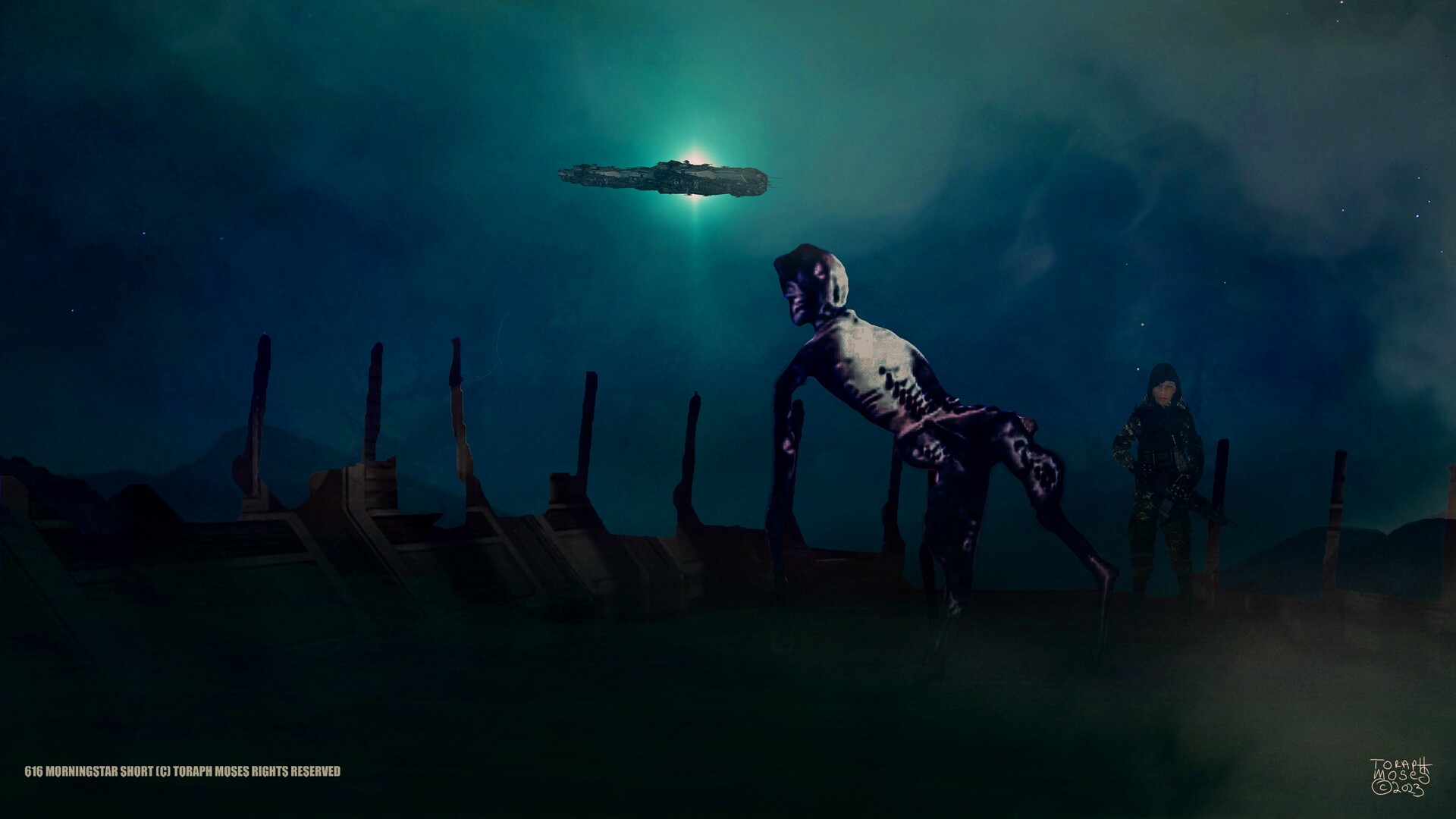 ArtStation - 616 MORNINGSTAR Cosmic Horror I Motion Storyboard ...