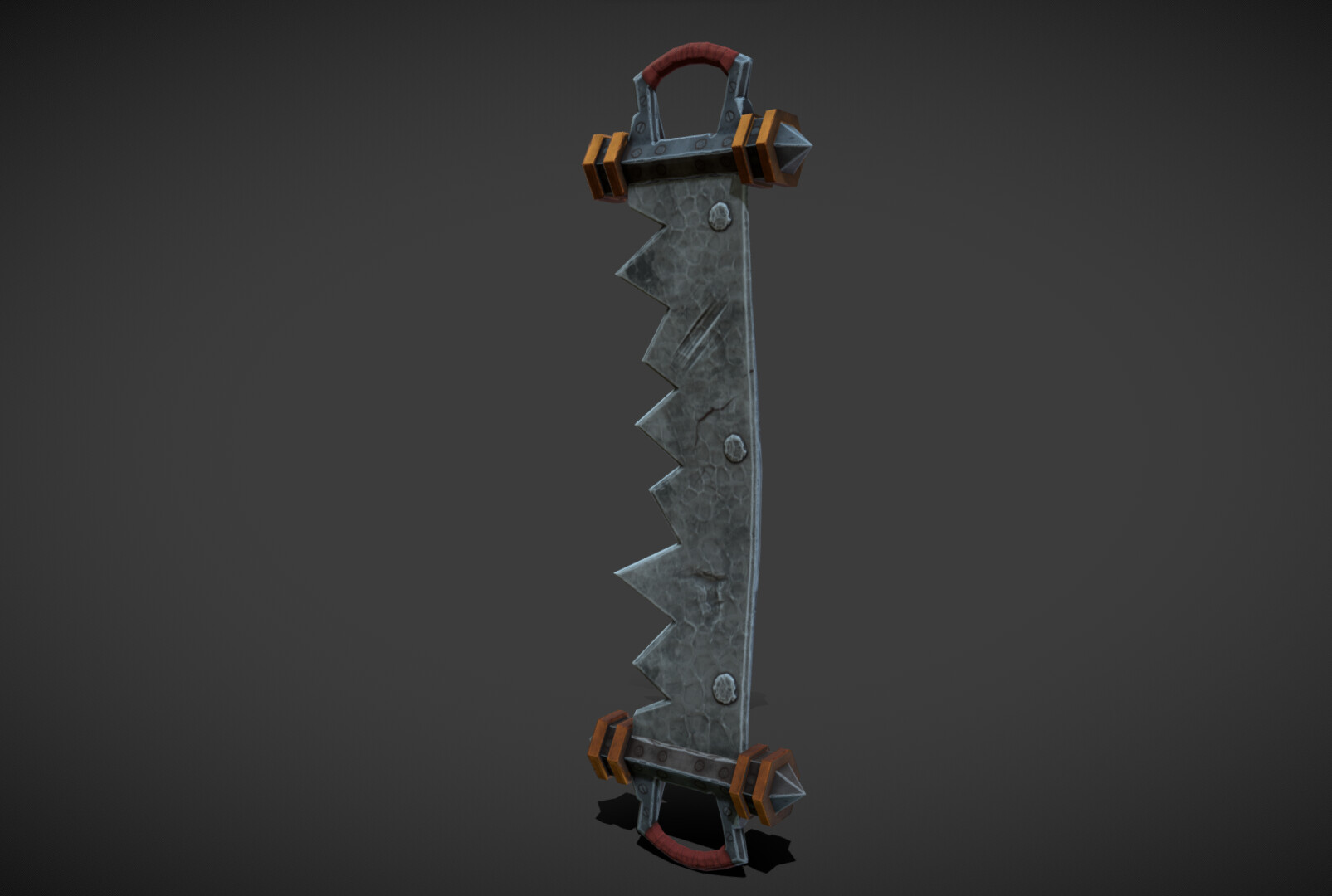 ArtStation - Stylized Orc Hand Saw