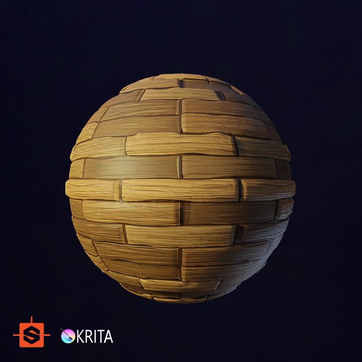 ArtStation - Wood Planks texture