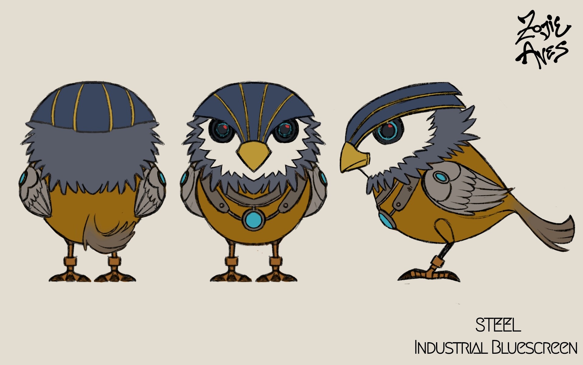 ArtStation - Steel Creature Design