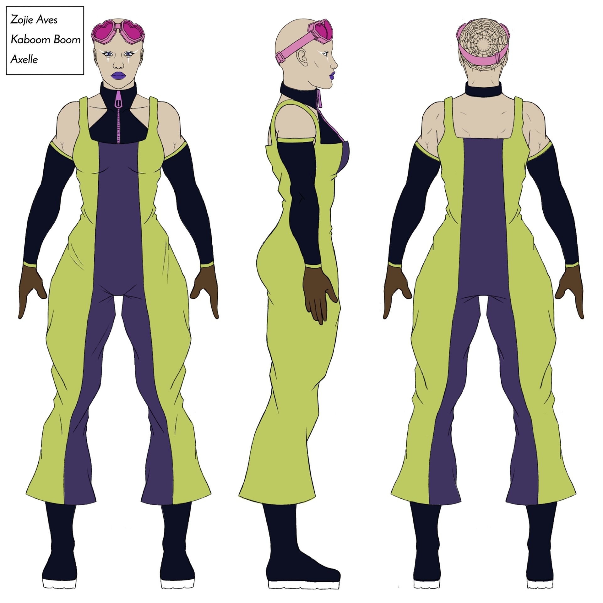 ArtStation - Axelle Character Design