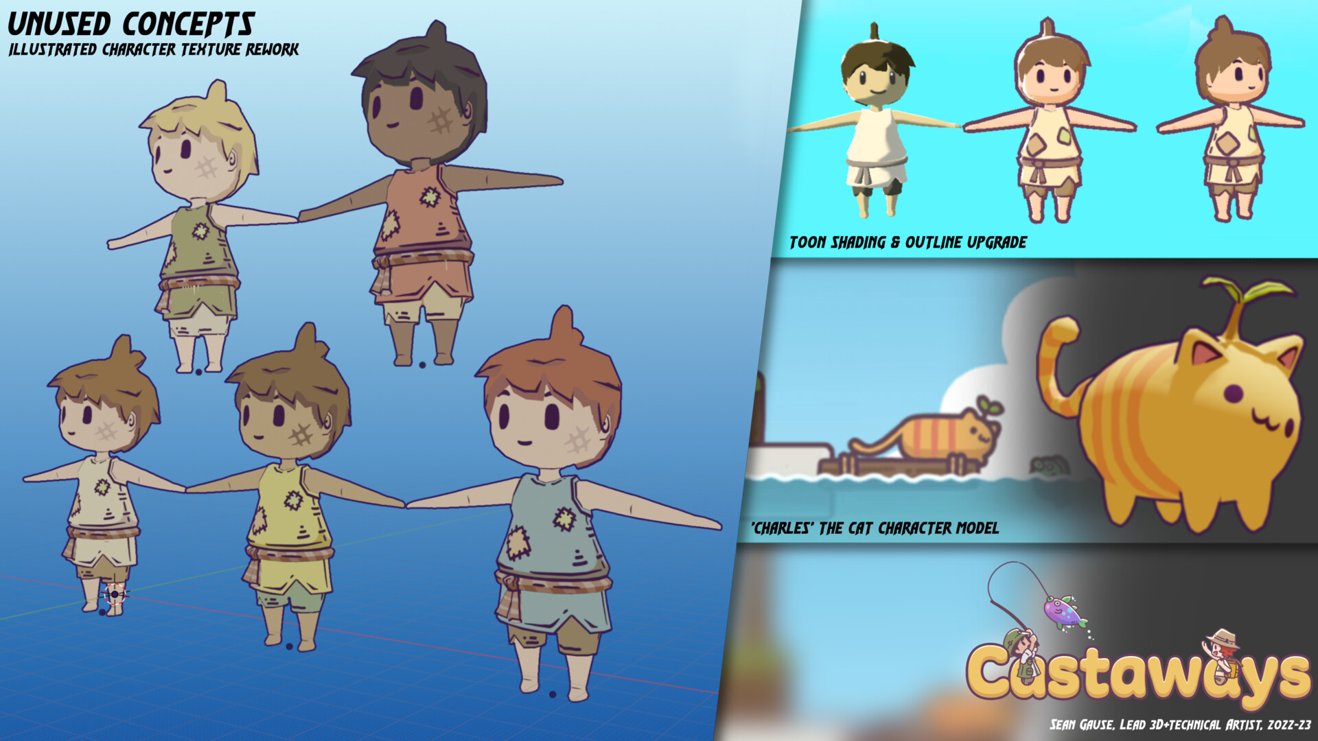 Sean Gause - Unused Concepts - Castaways