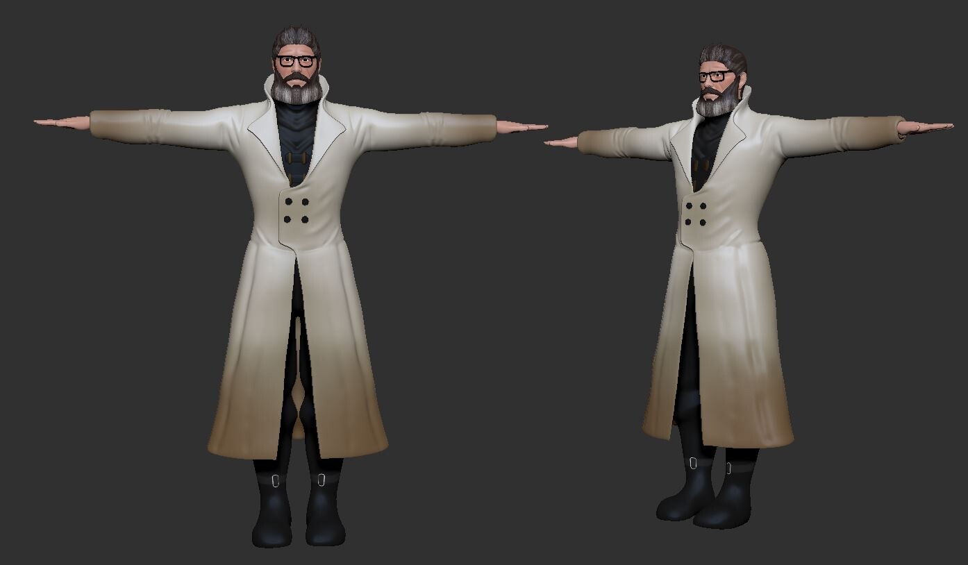 ArtStation - 3d model oc of my best client works