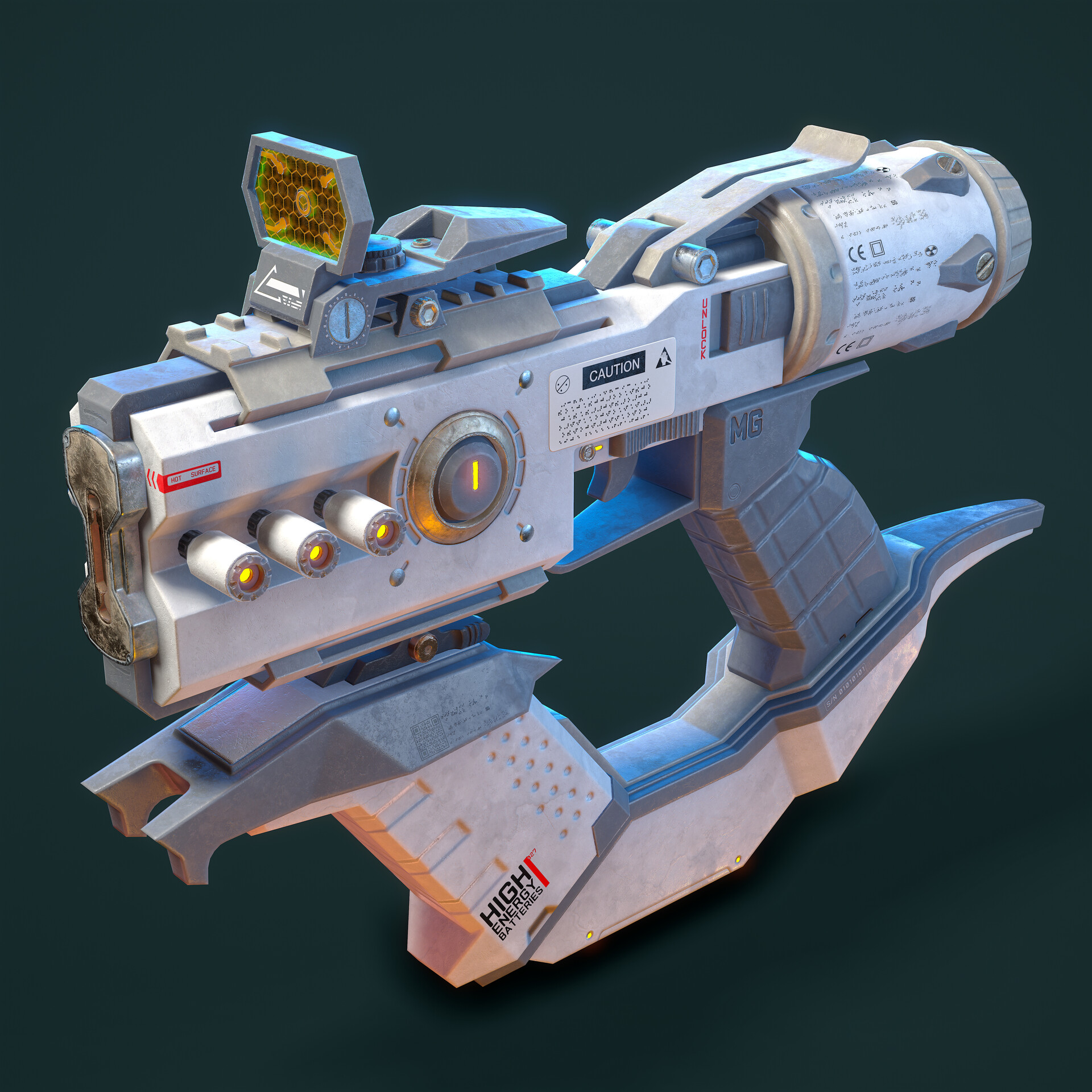 ArtStation - Sci-fi Gun