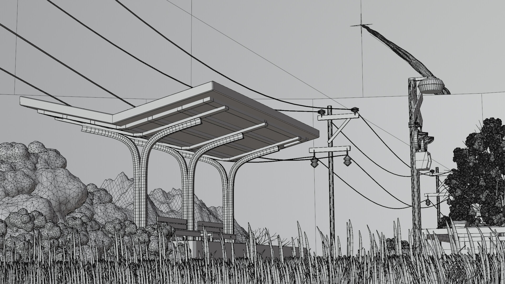 Jtae-me(JM) - Anime Background (Blender)