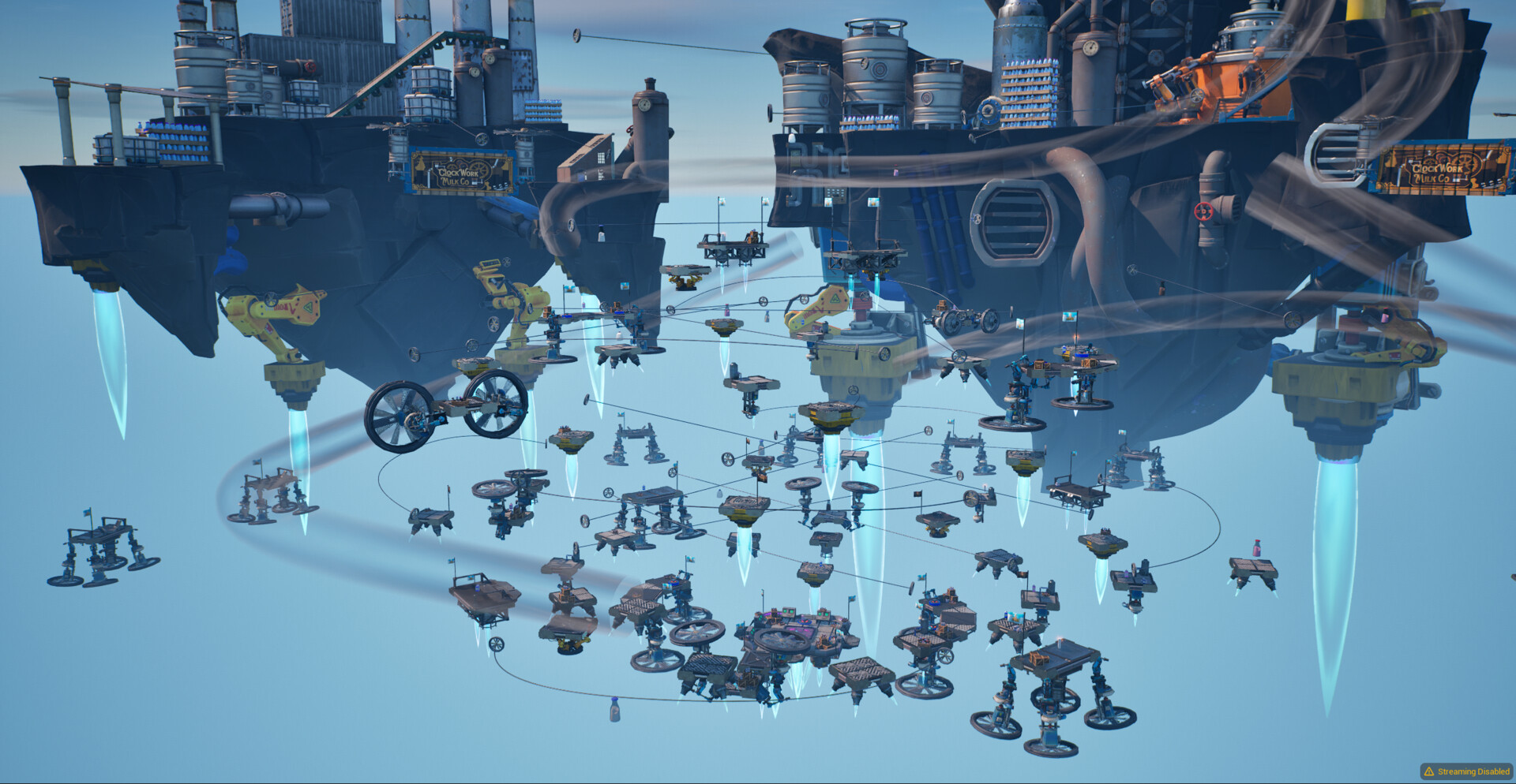 ArtStation - Zany Ziplines Steampunk map (Partnership with EVNT and ...