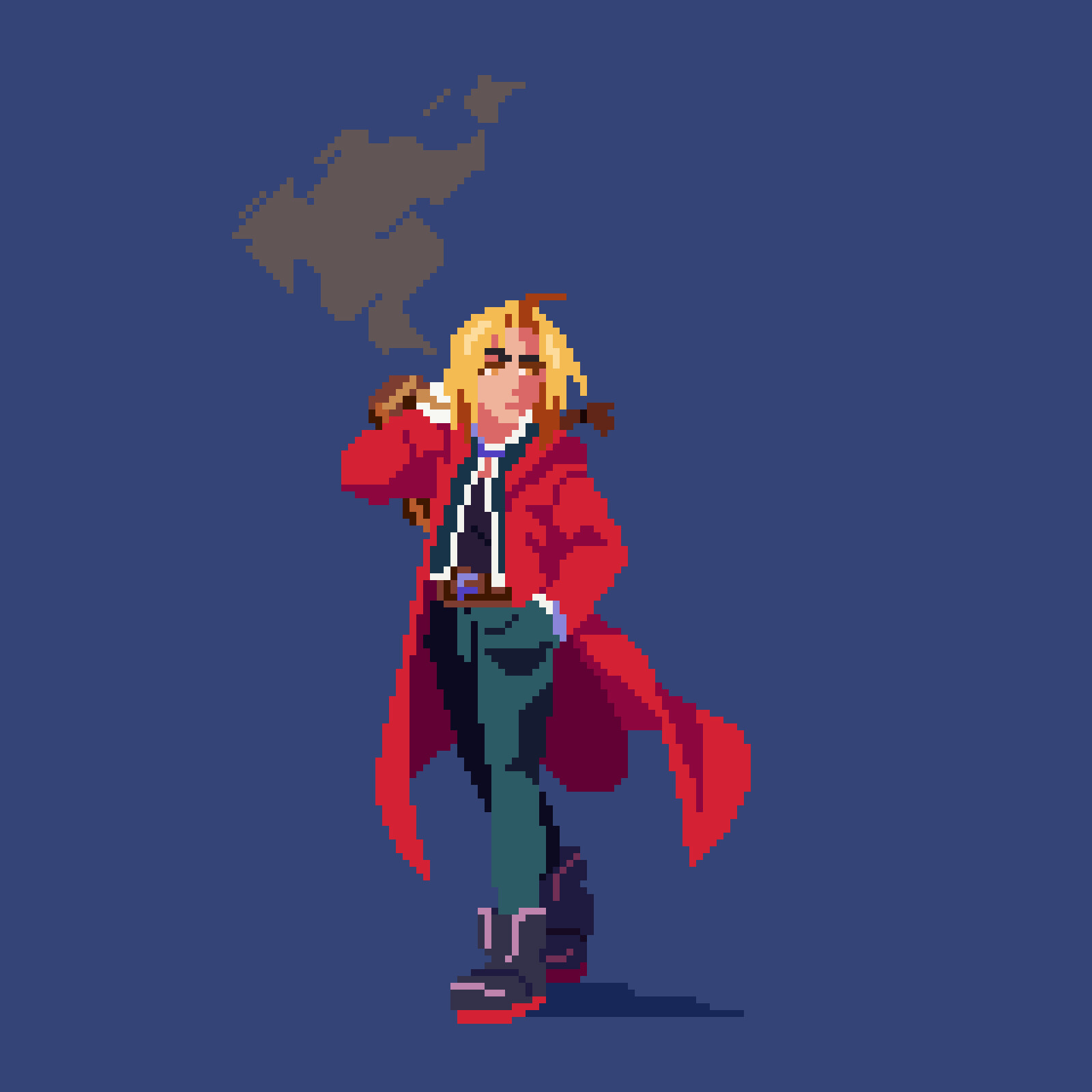 ArtStation - Pixel Art - Edward Elric