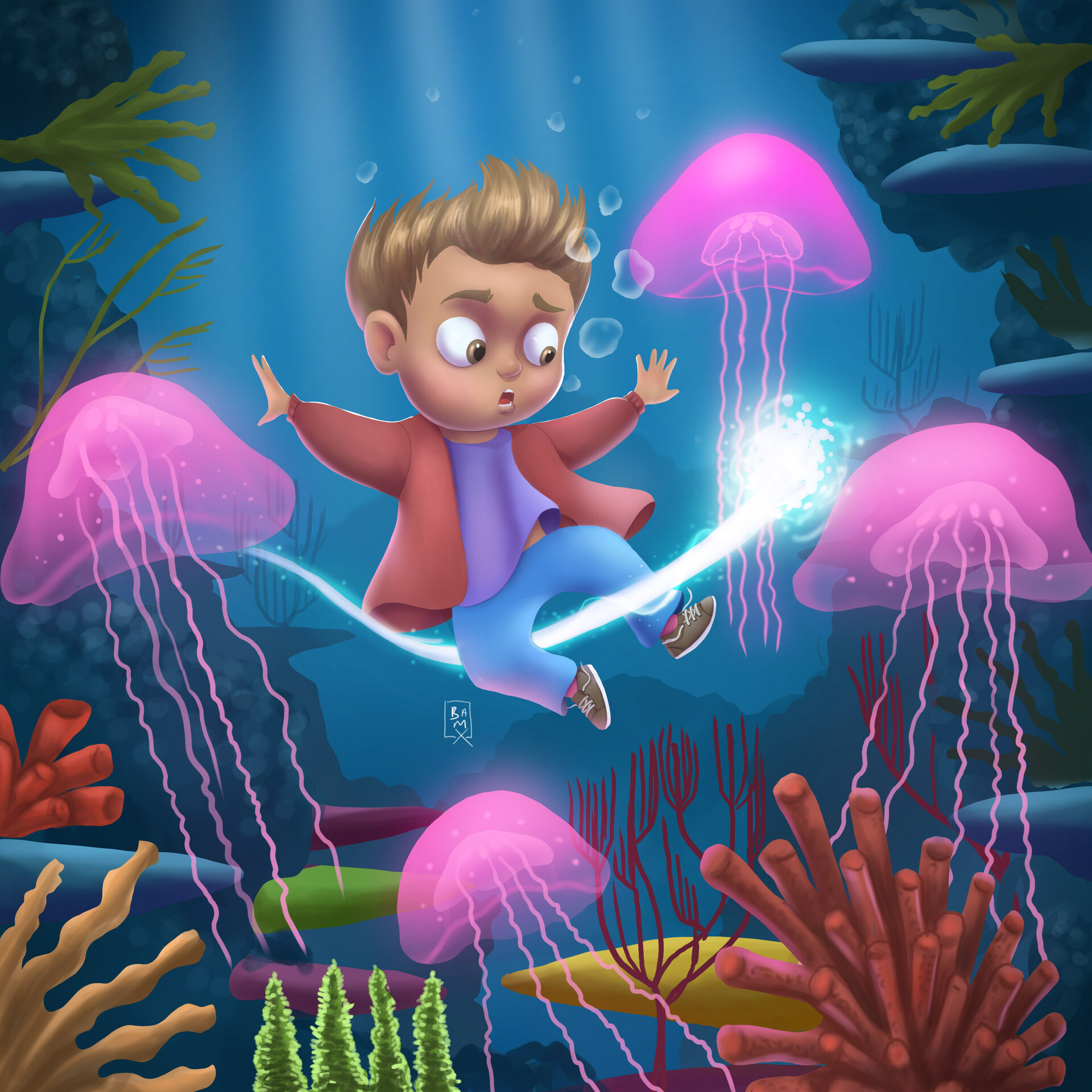 ArtStation - underwater maggic