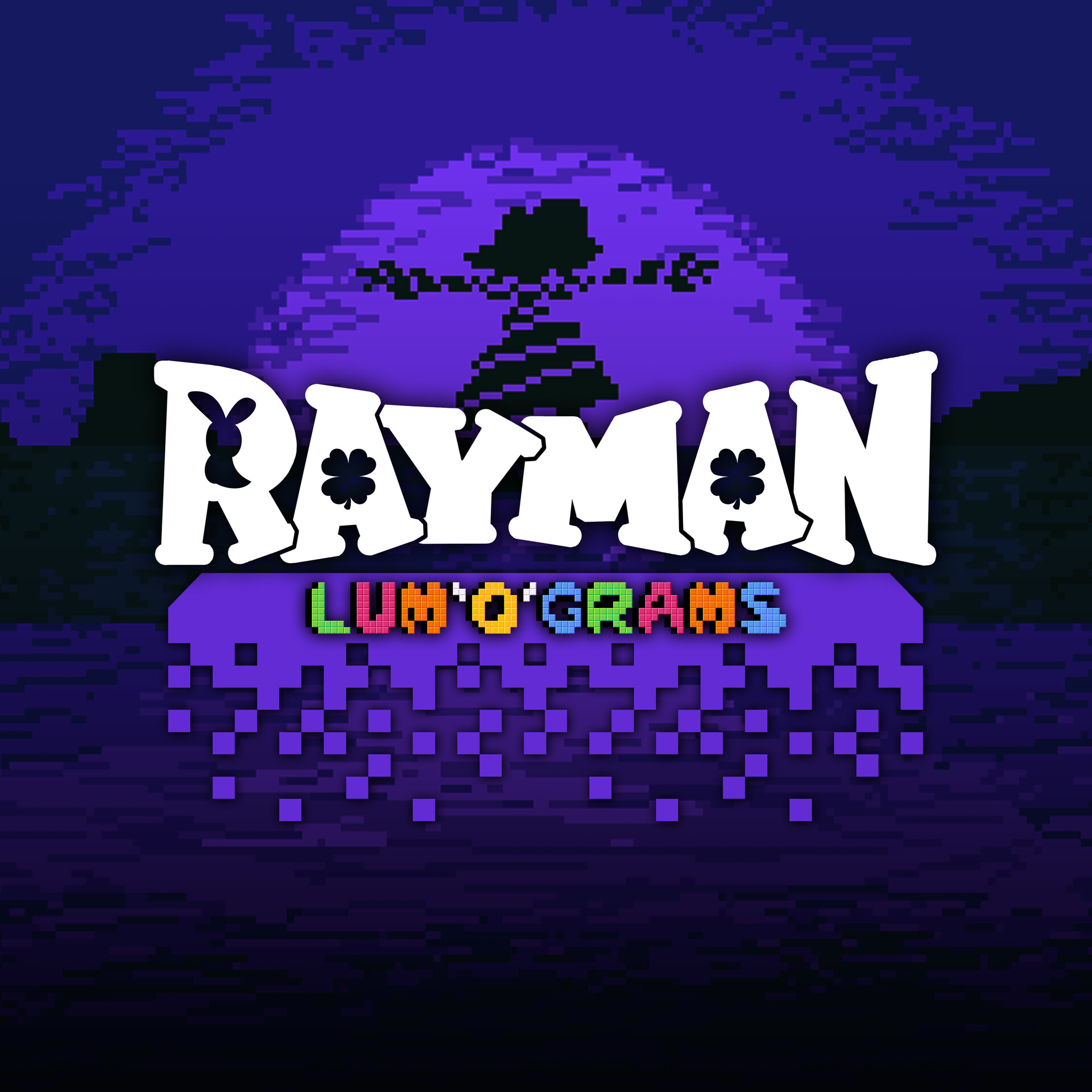 ArtStation - Rayman Lum'o'Grams Fan-Game Logo