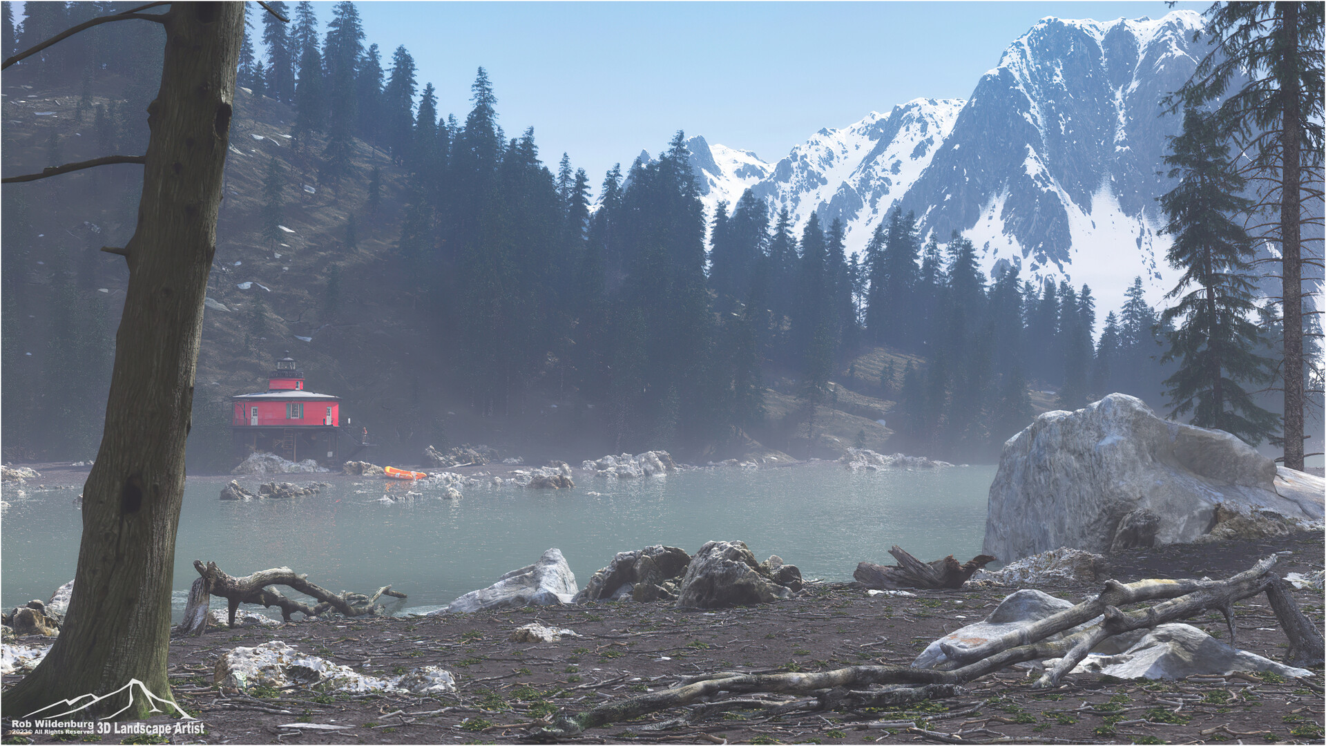 ArtStation - Mountain Peak