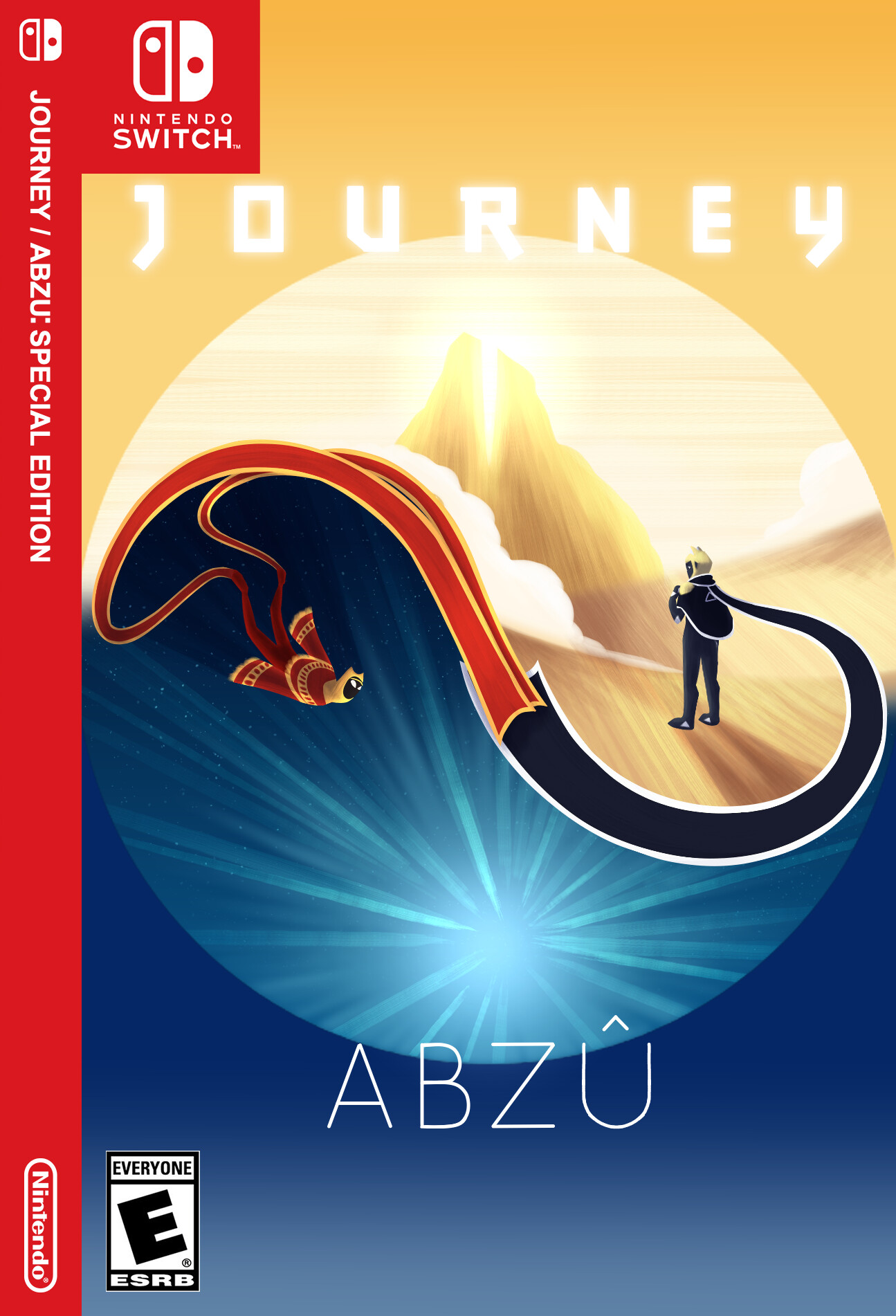 ArtStation - Abzu/Journey Crossover Box Art