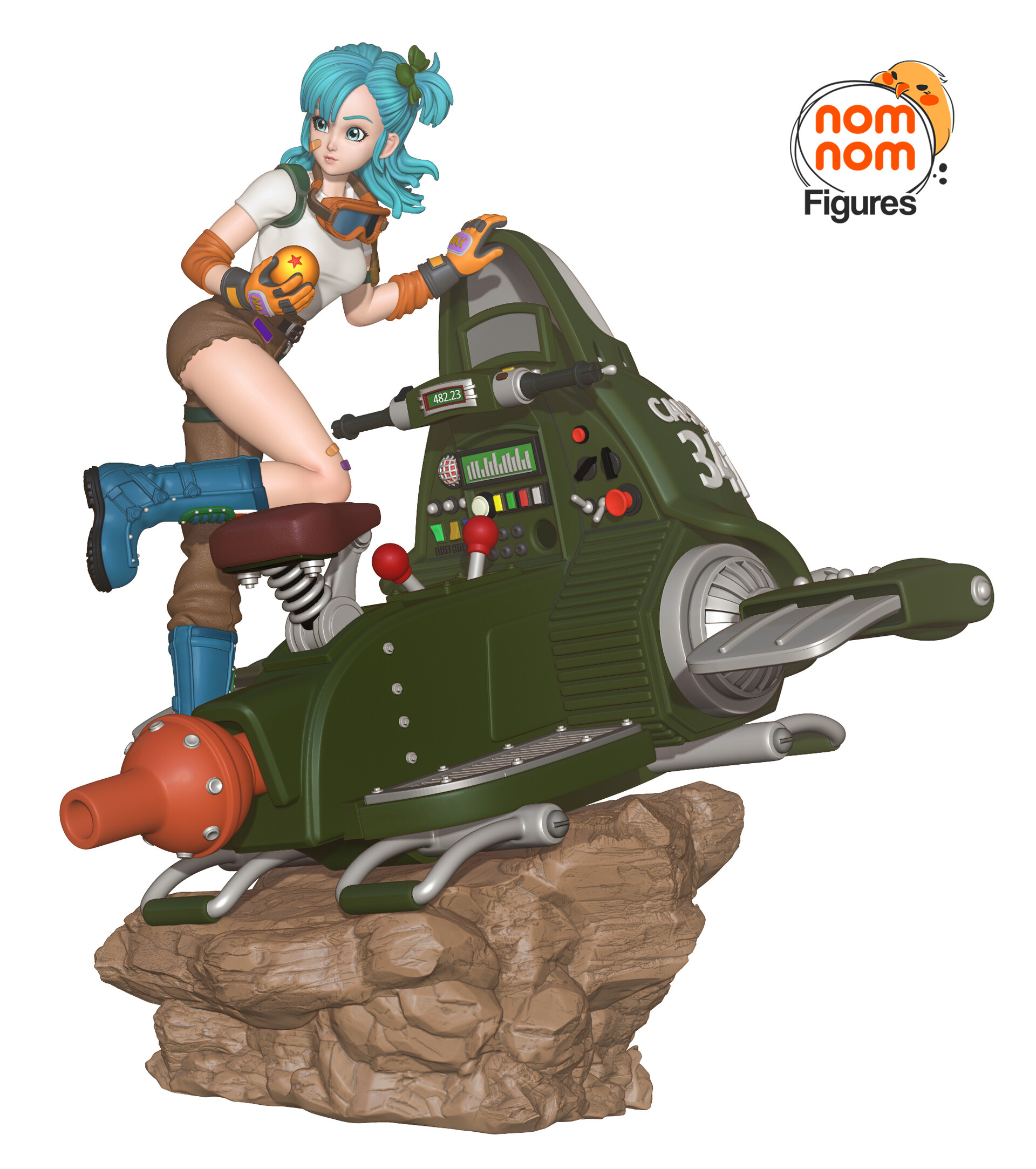 NomNom Figures - Bulma - Dragon Ball