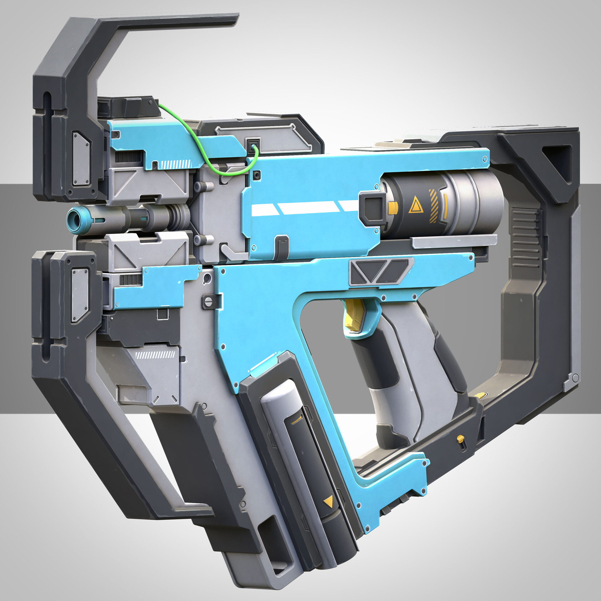 ArtStation - Sci-fi Pistol