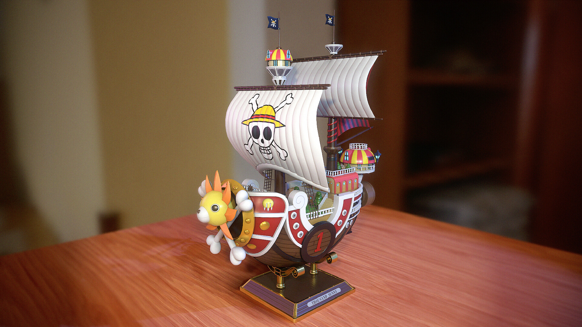 ArtStation - One Piece, Thousand Sunny