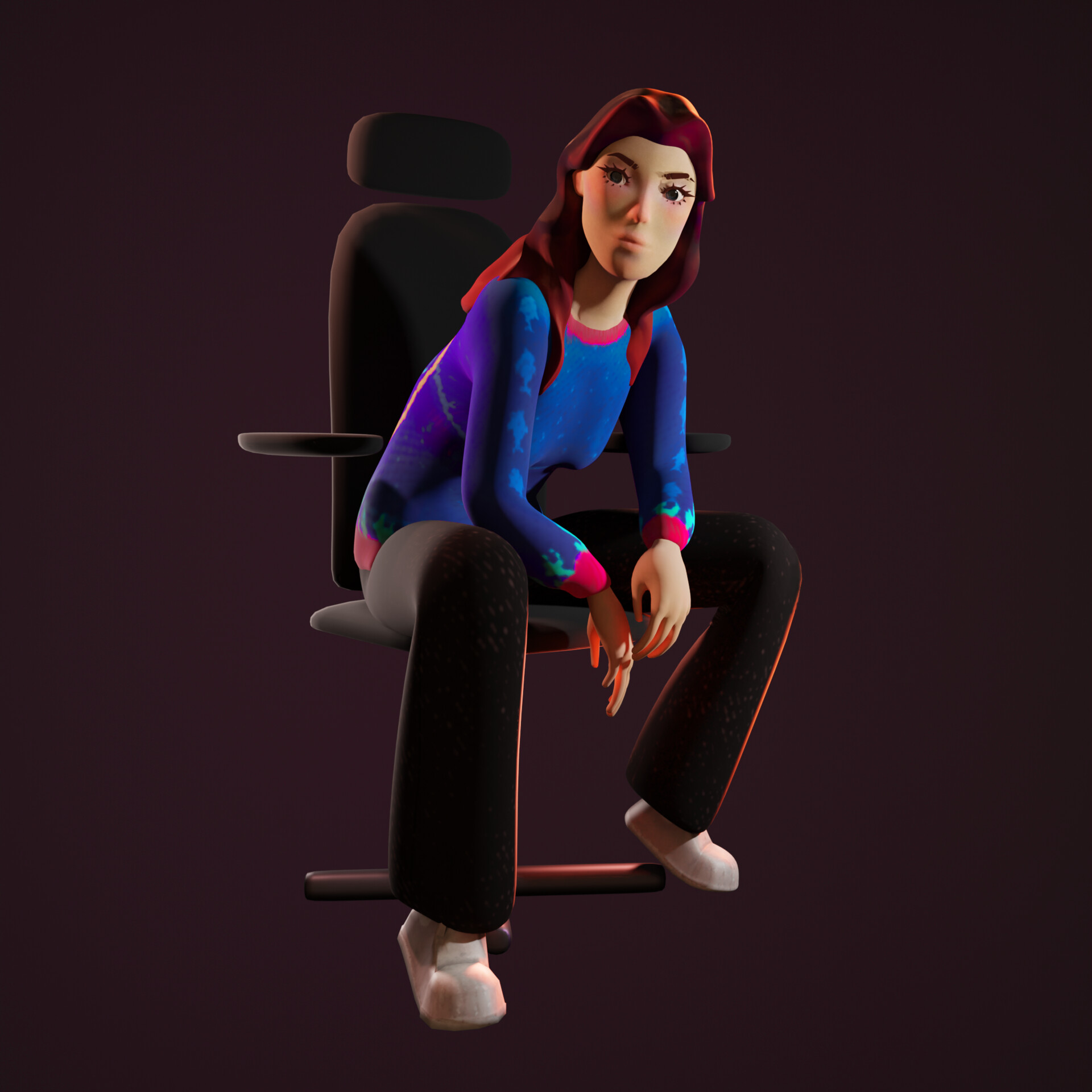 ArtStation - 3D avatar - Game ready