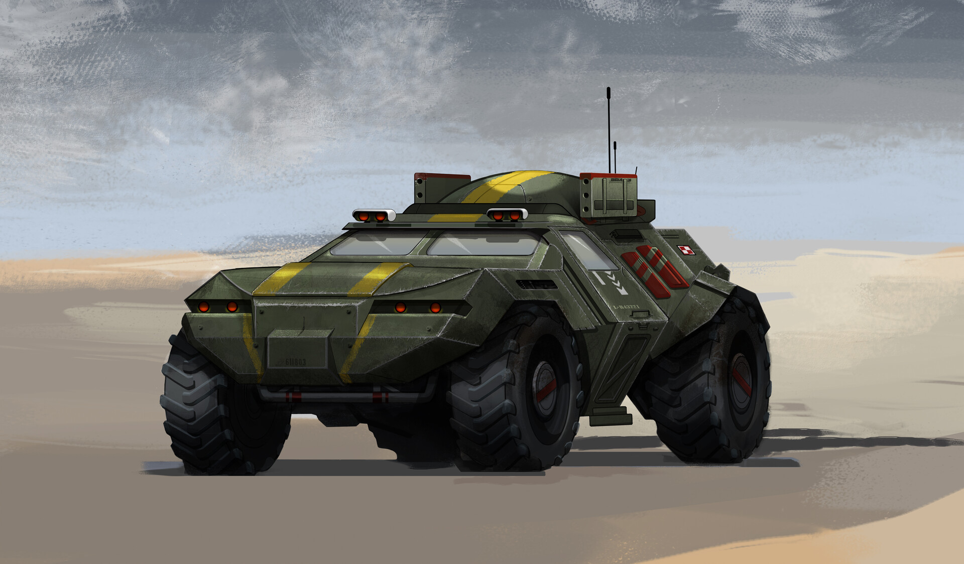ArtStation - Light Reconnaissance Vehicle "Lis"