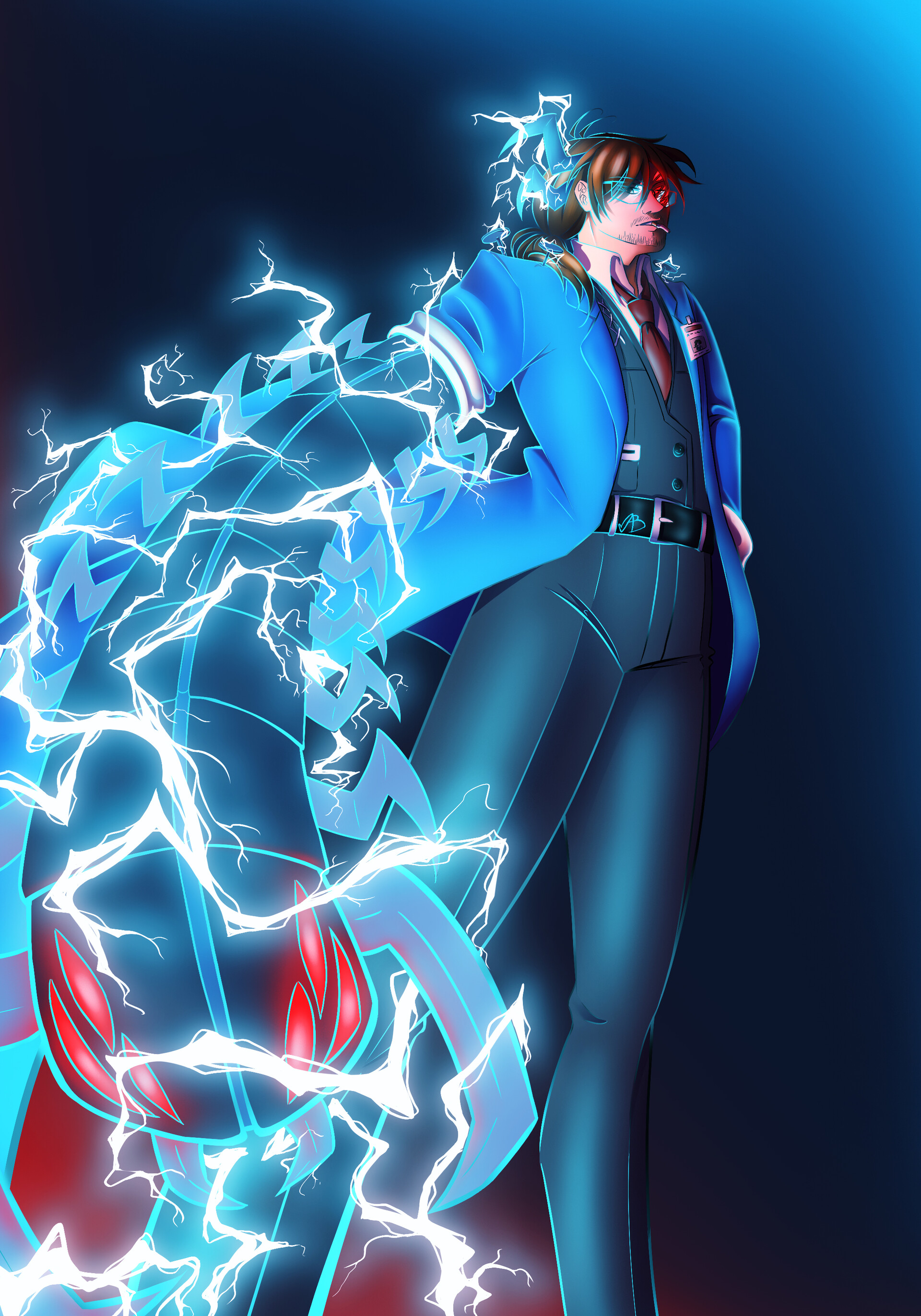 ArtStation - Limbus Company fanart - Gregor (AEDD E.G.O.)