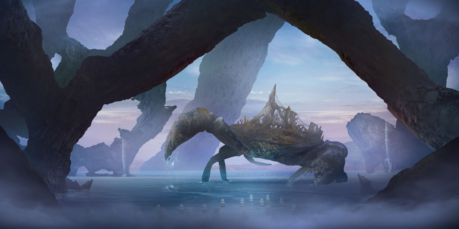 ArtStation - Naval Battle