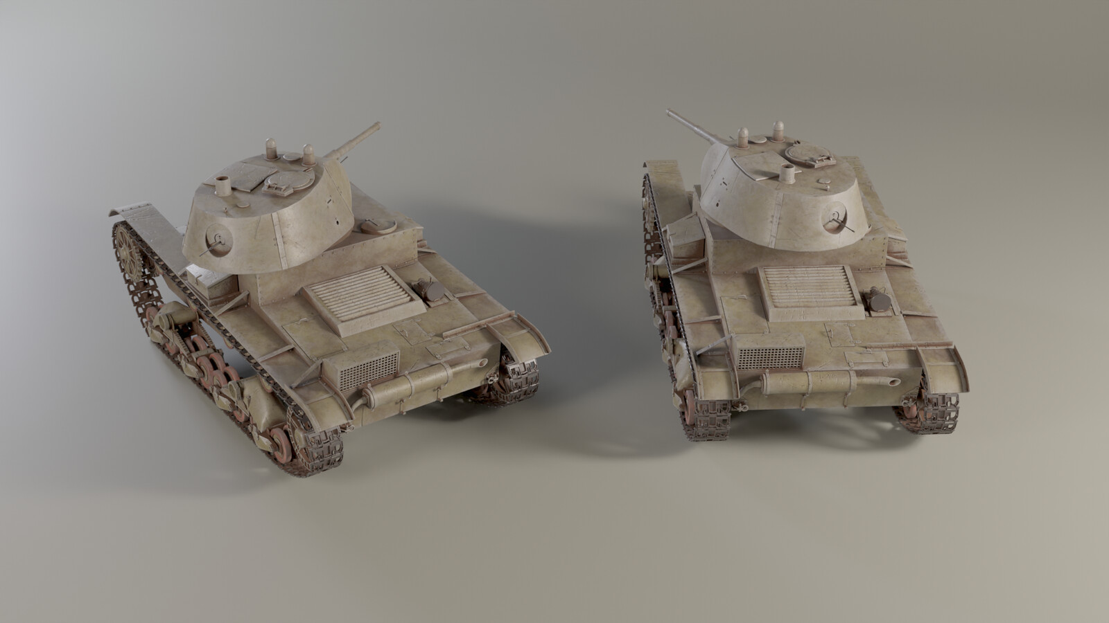 SaimonDi - T-26, LIGHT TANK