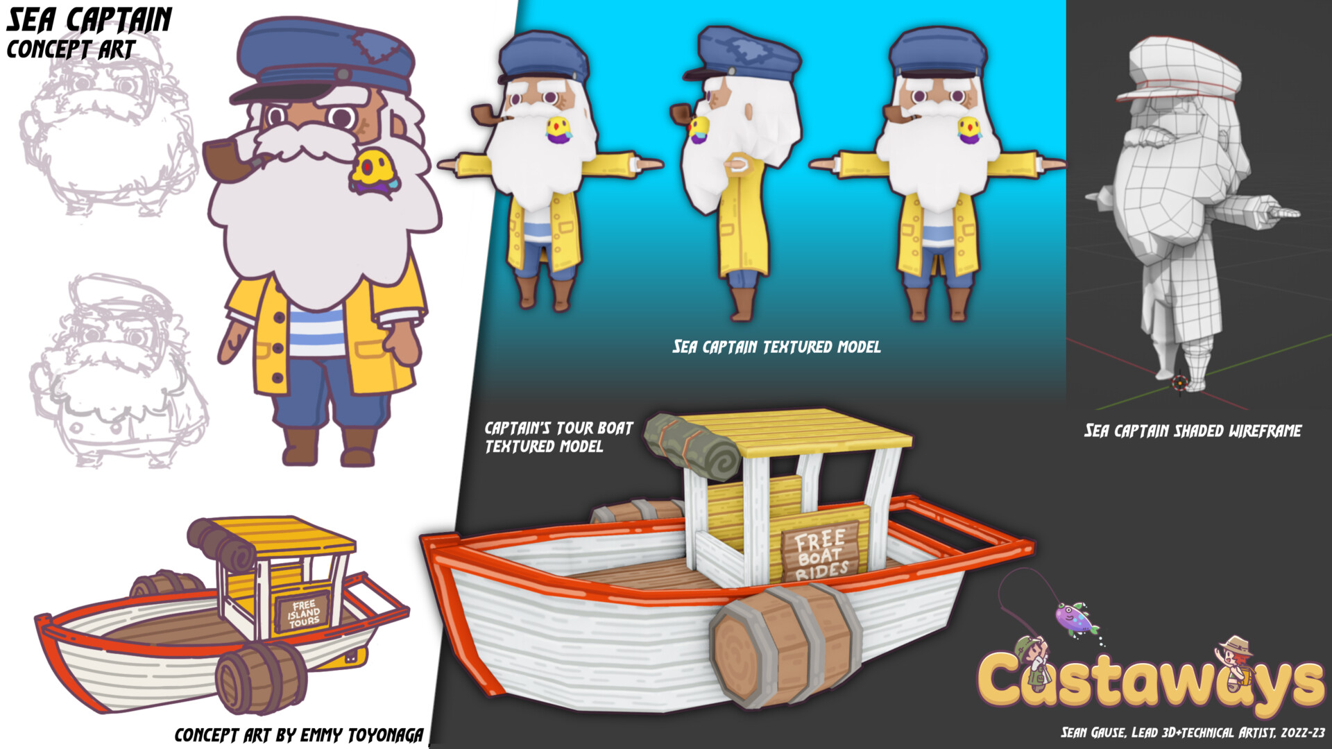 Sean Gause - Sea Captain - Castaways