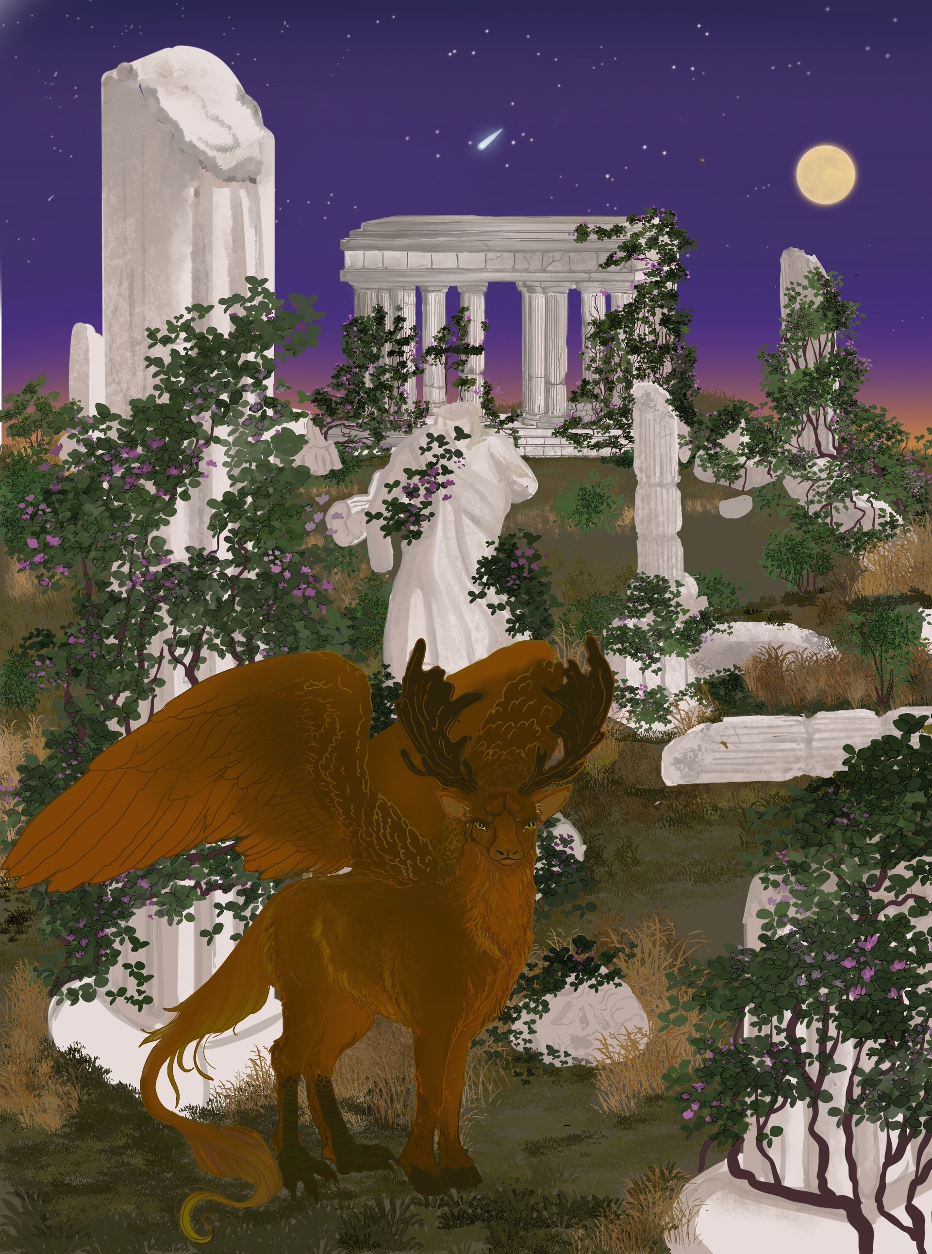 ArtStation - Peryton’s Ruins