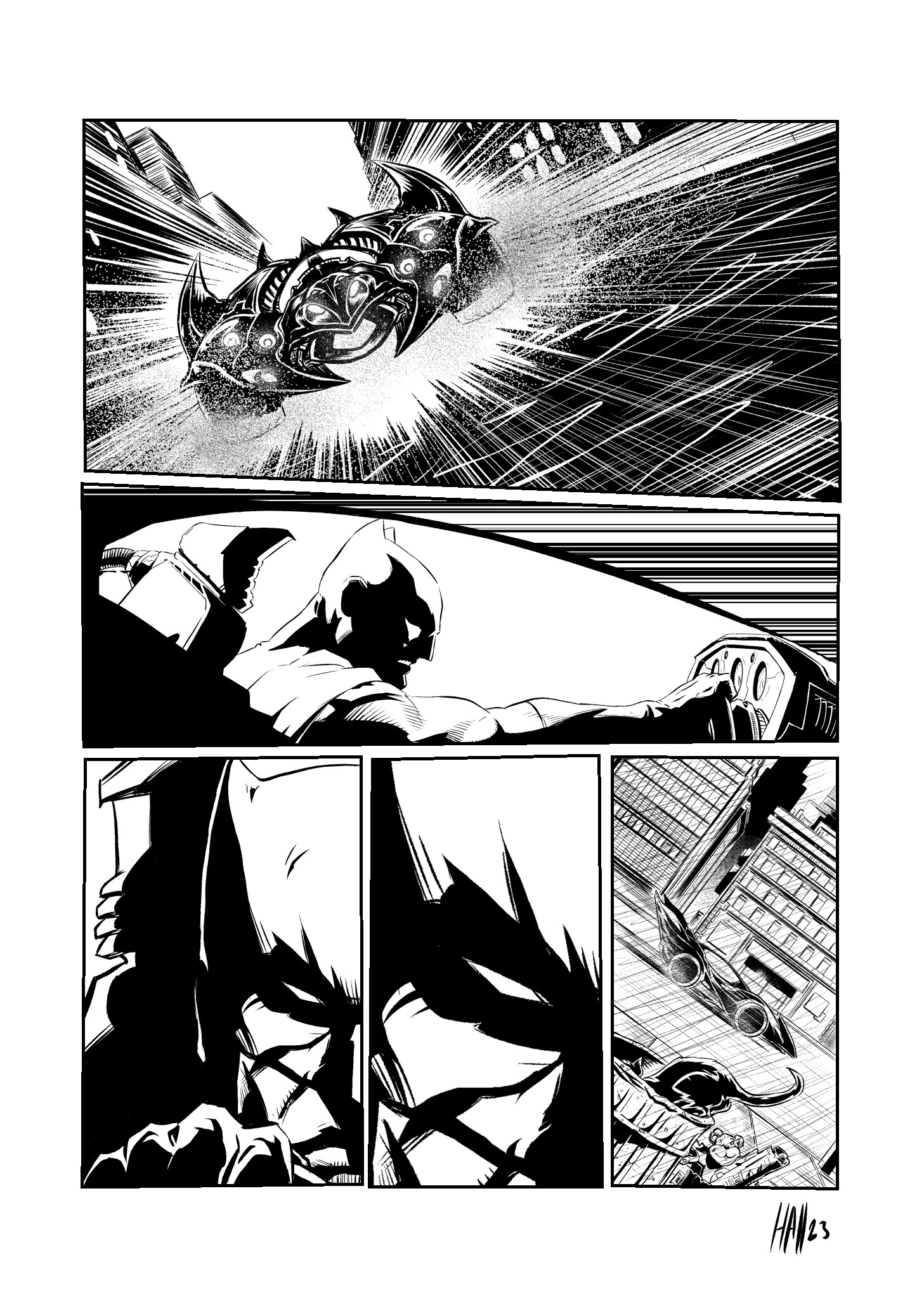 The Art of Steven Hall - Interior sequential samples