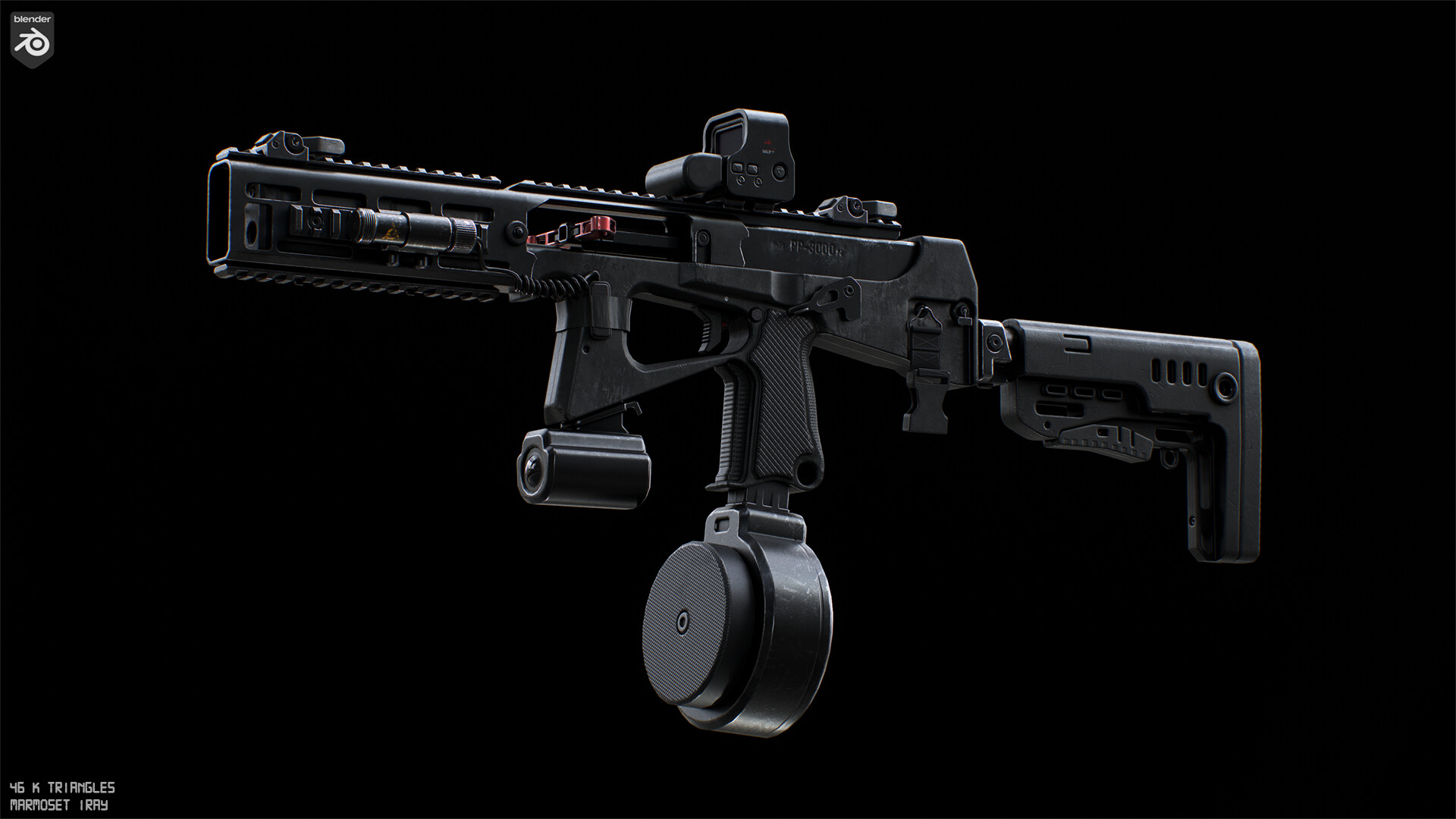 ArtStation - pp-3000 textured