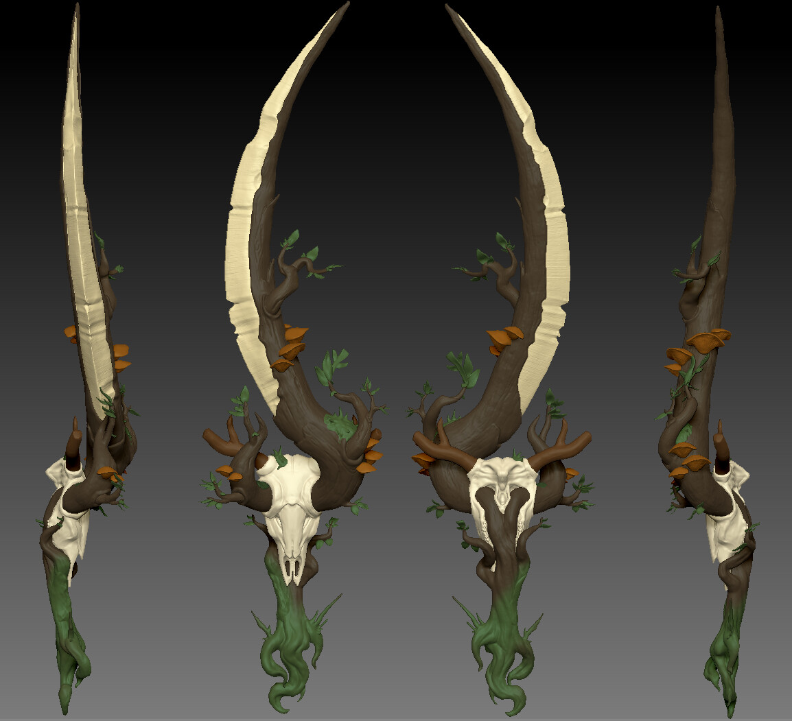 ArtStation - WIP Ox Sword
