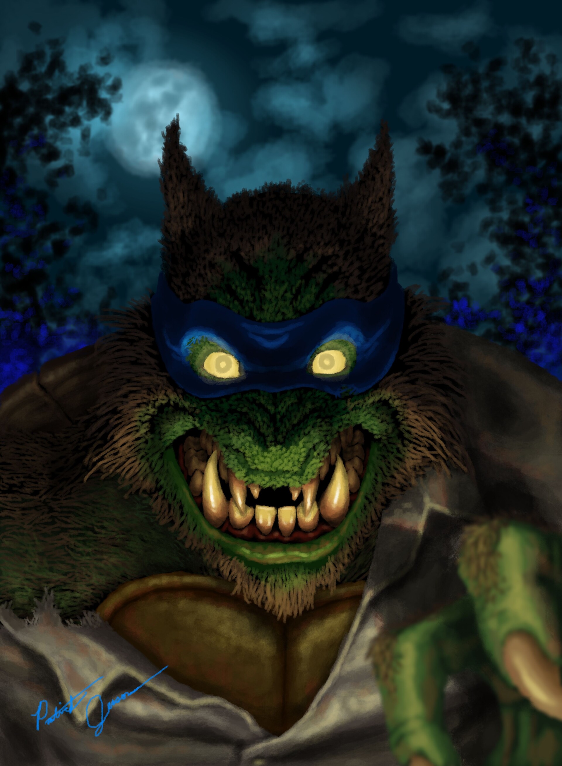 werewolf ninja turtles