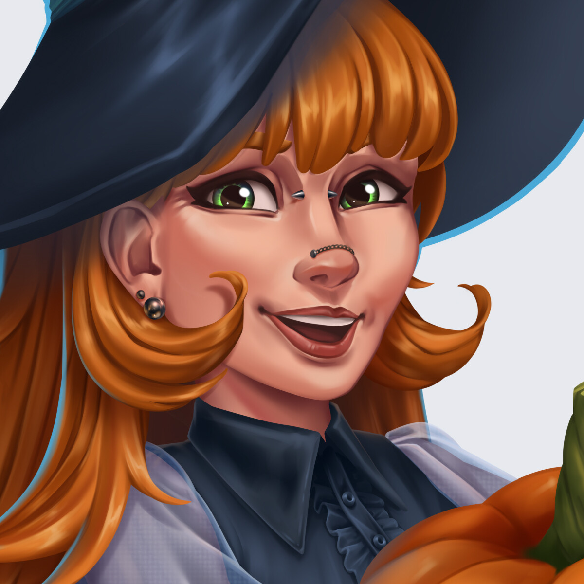 Daria Levartovskaya - Casual character design - pumpkin girl