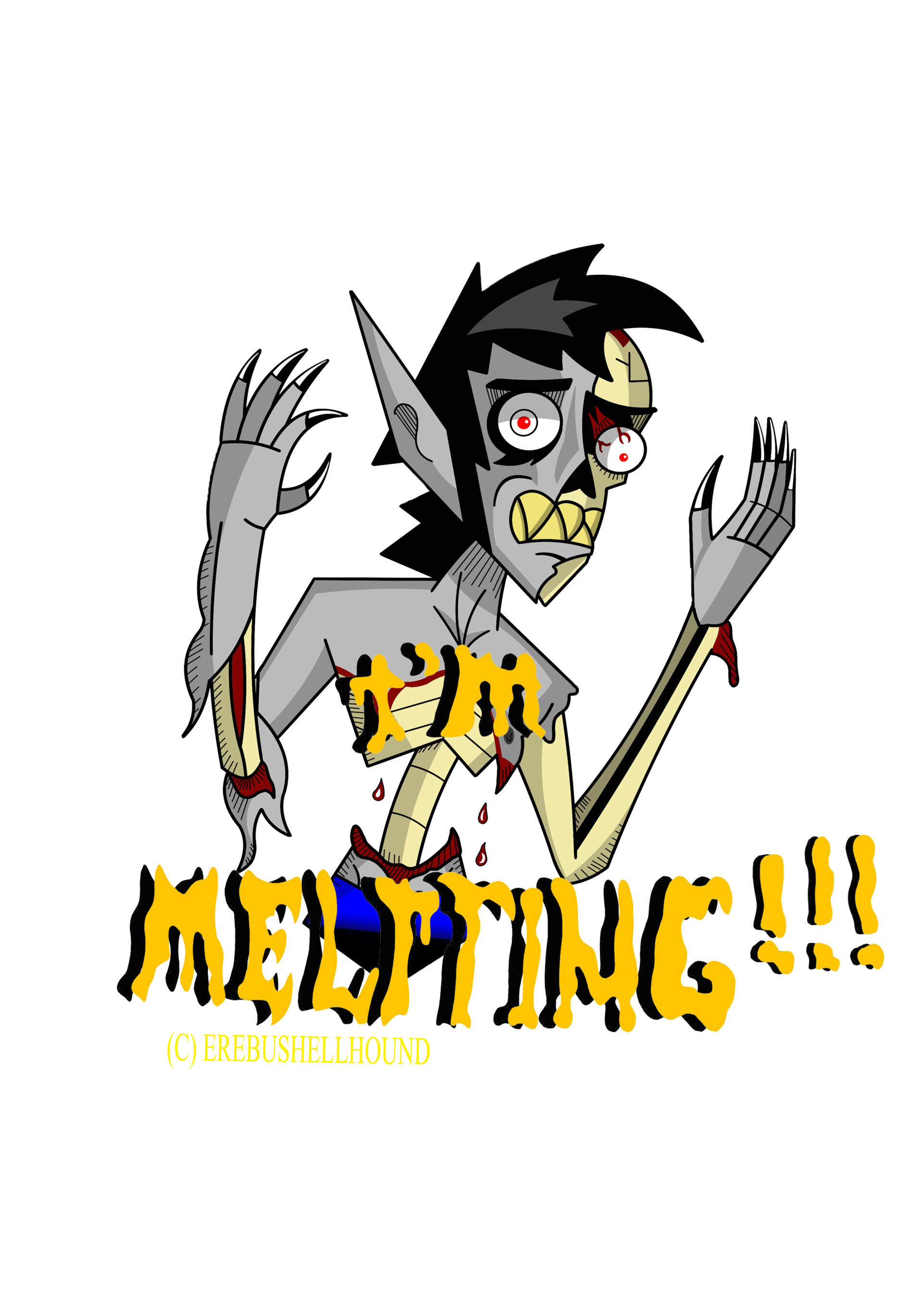 ArtStation - Melting - Body Horrors