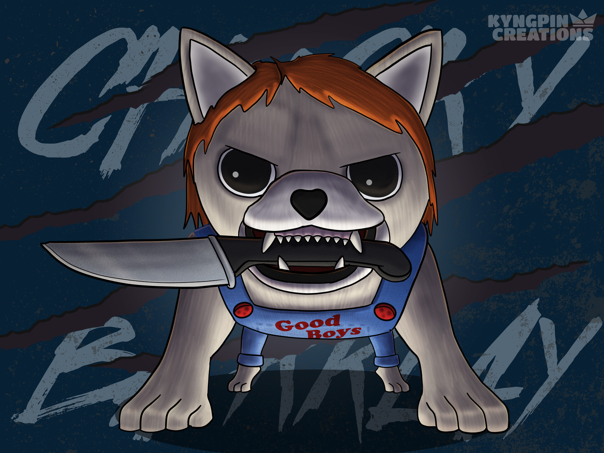 ArtStation - Chucky (Child's Play) as a Chihuahua
