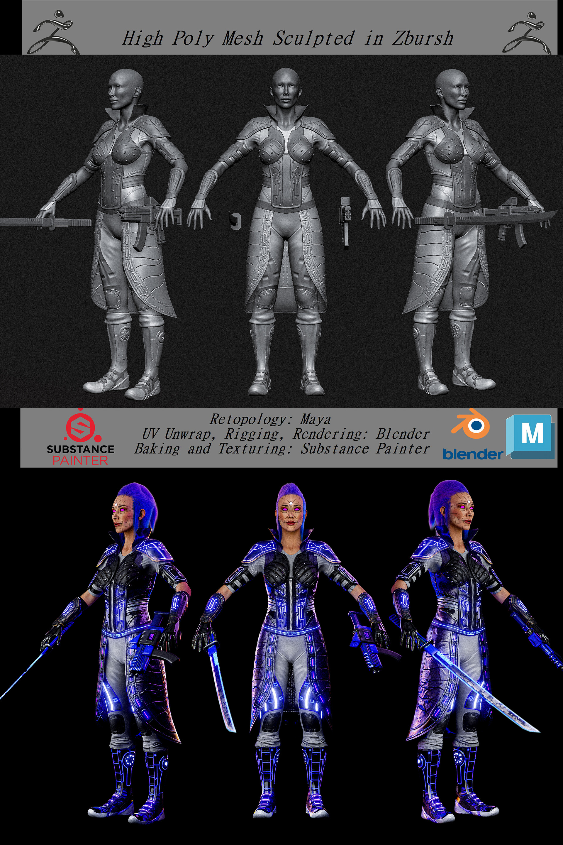 ArtStation - Cyber Strike