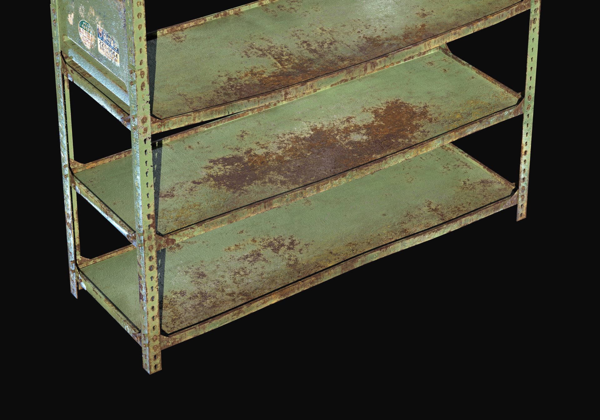 Seyi Kim - Rusty Metal Shelf