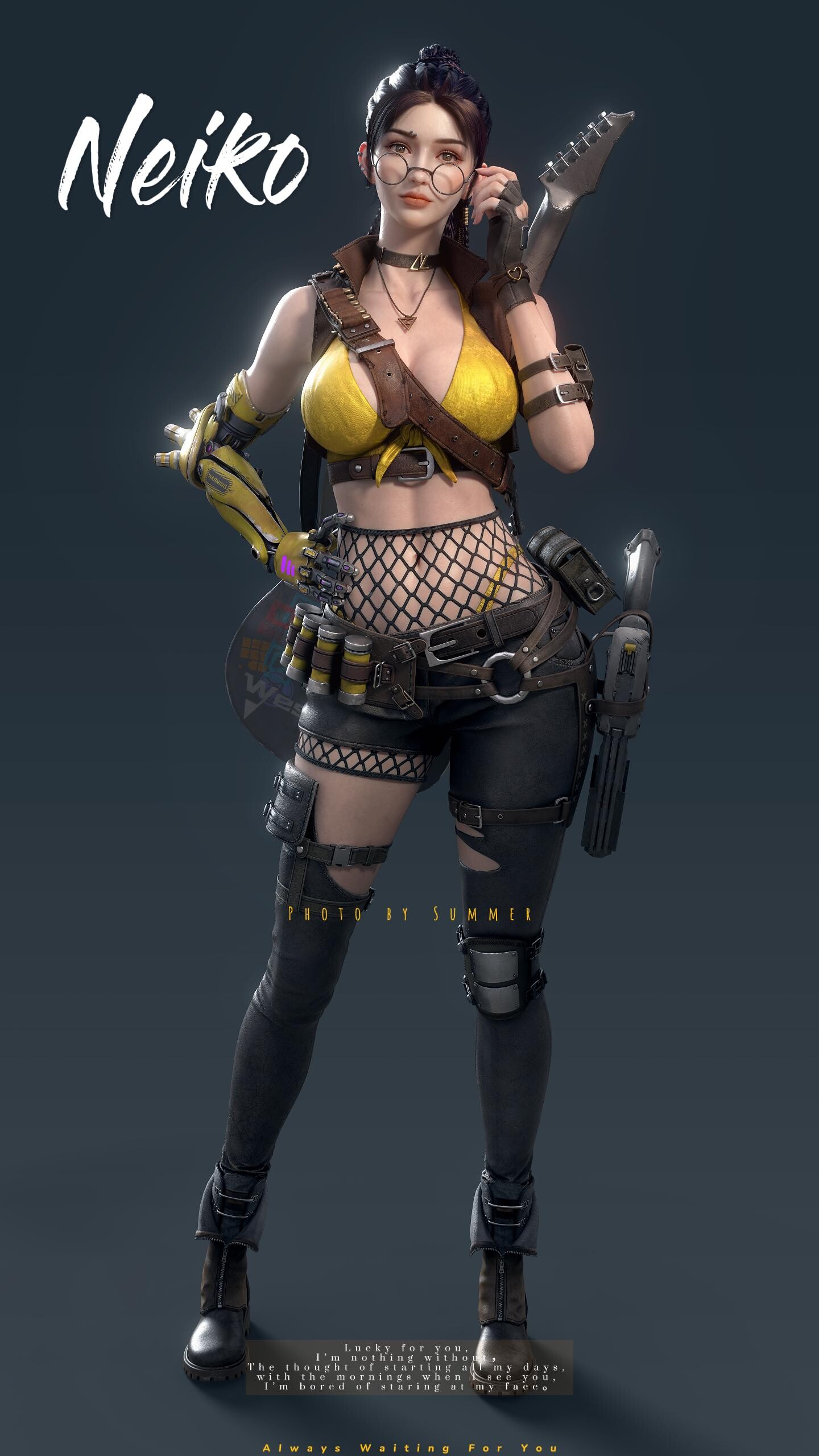 ArtStation - girl number six