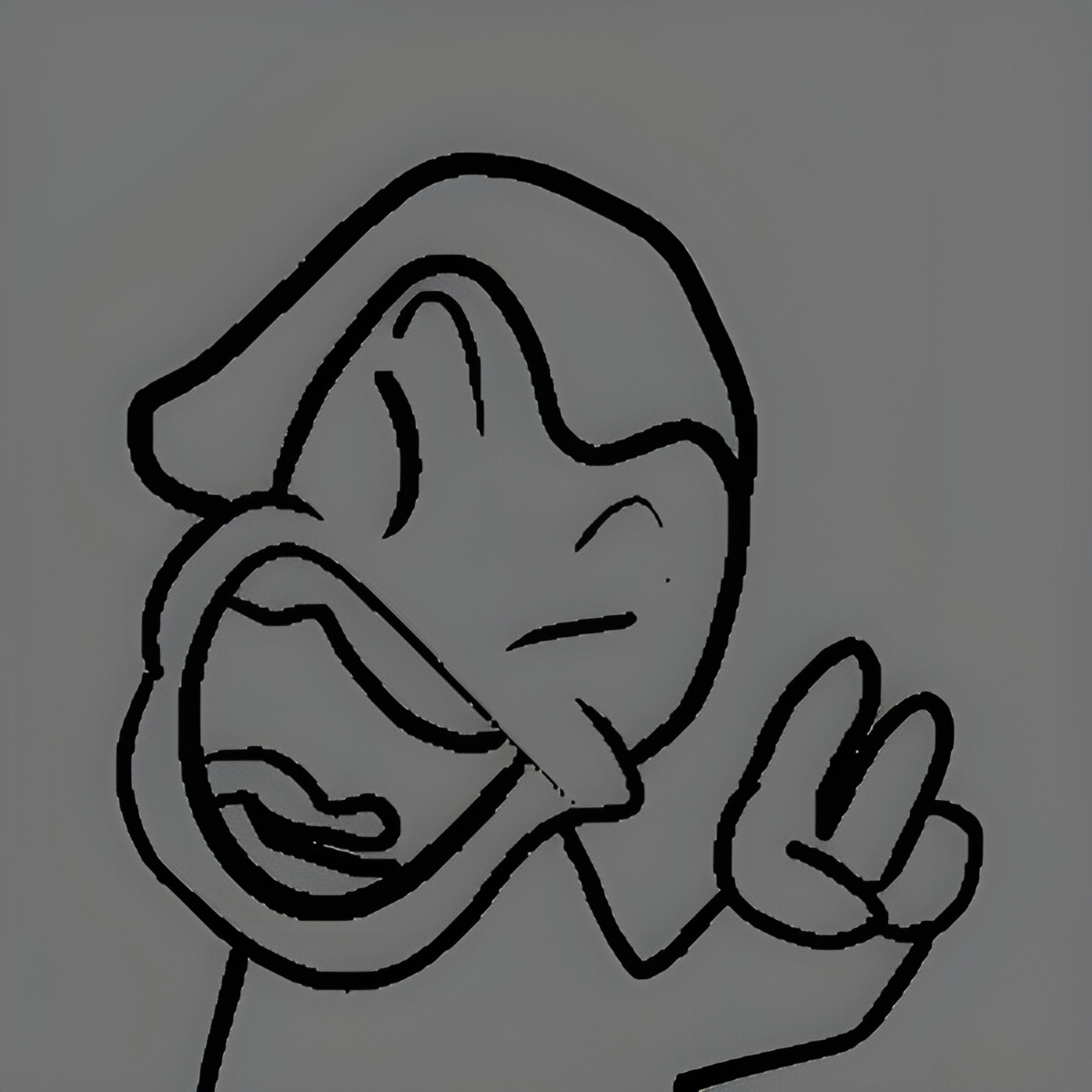 ArtStation - guy rocking out to your brain