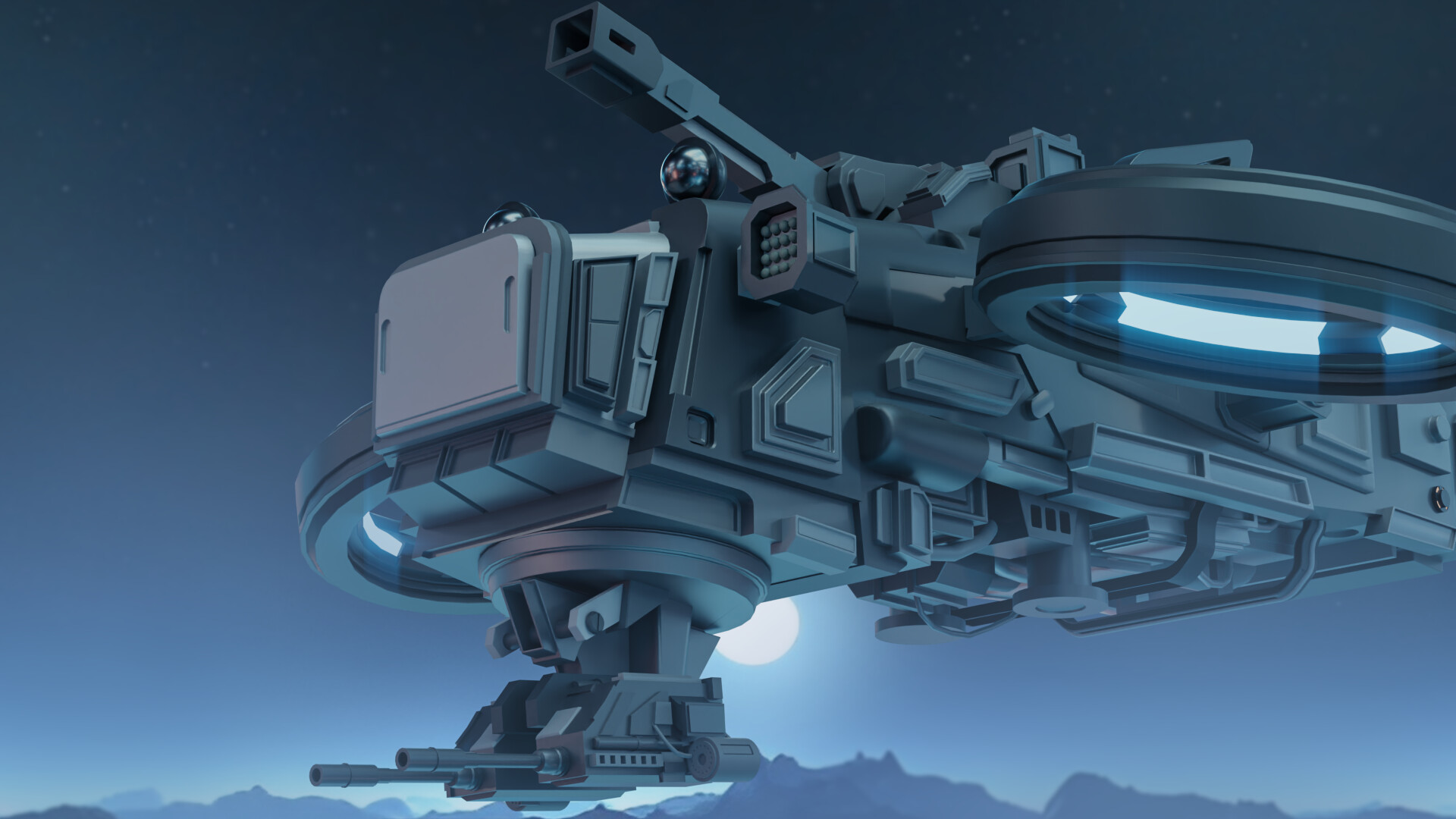 ArtStation - Sci fi drone concept art