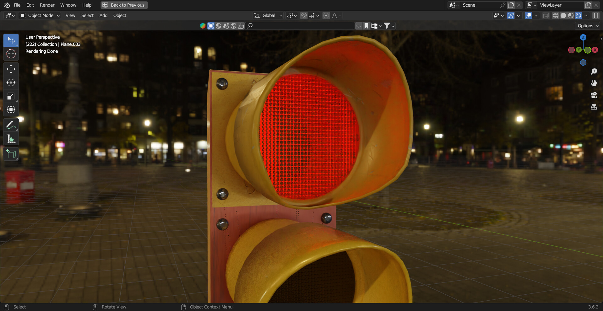 ArtStation - traffic lights