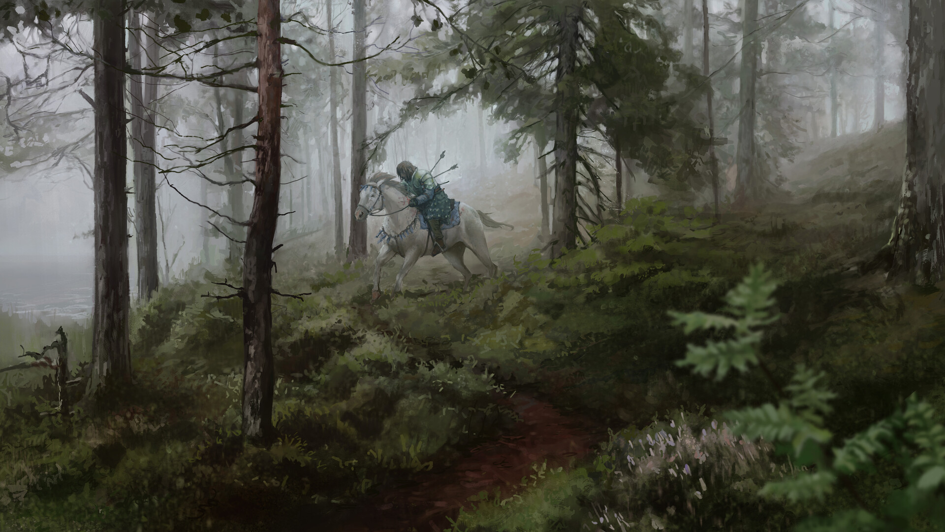 ArtStation - Fallen rider