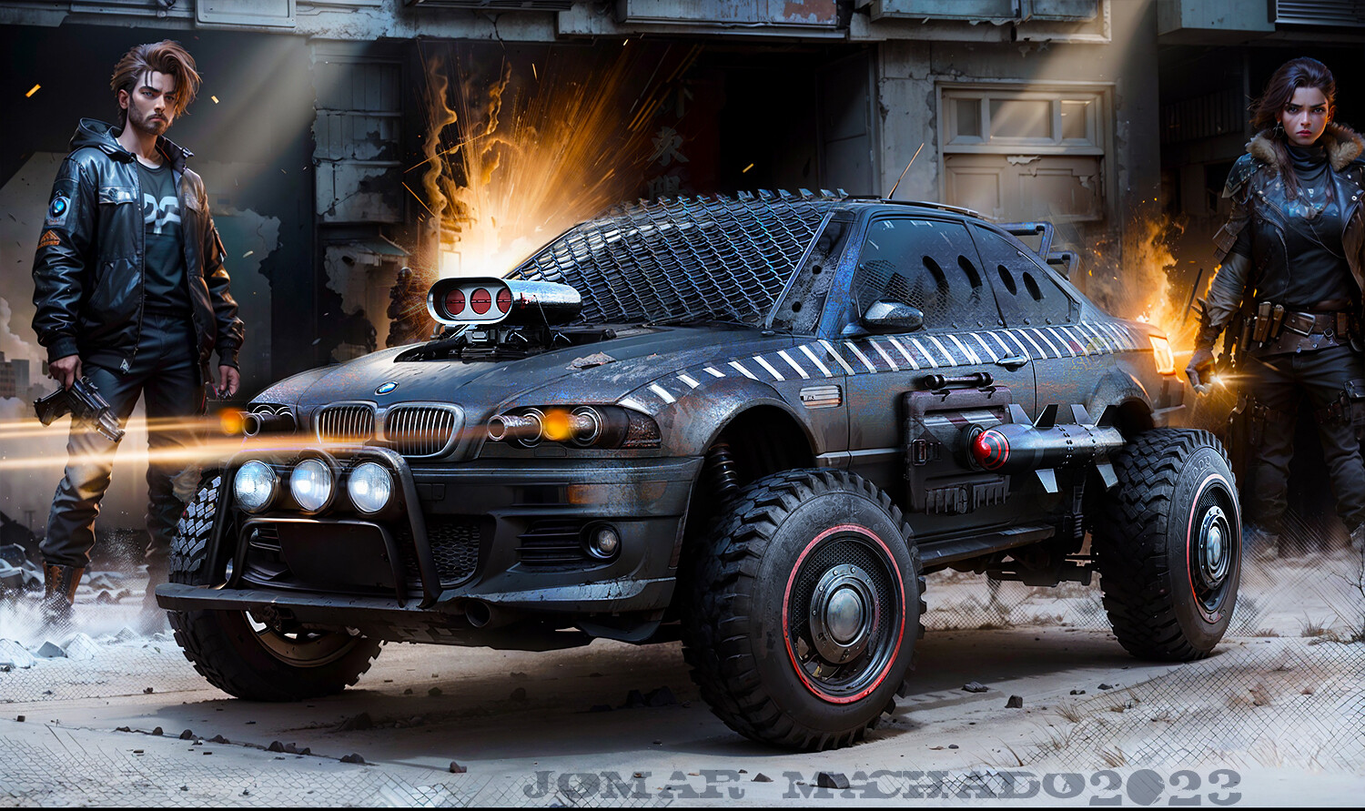 ArtStation - DOWN ON THE CORNER...