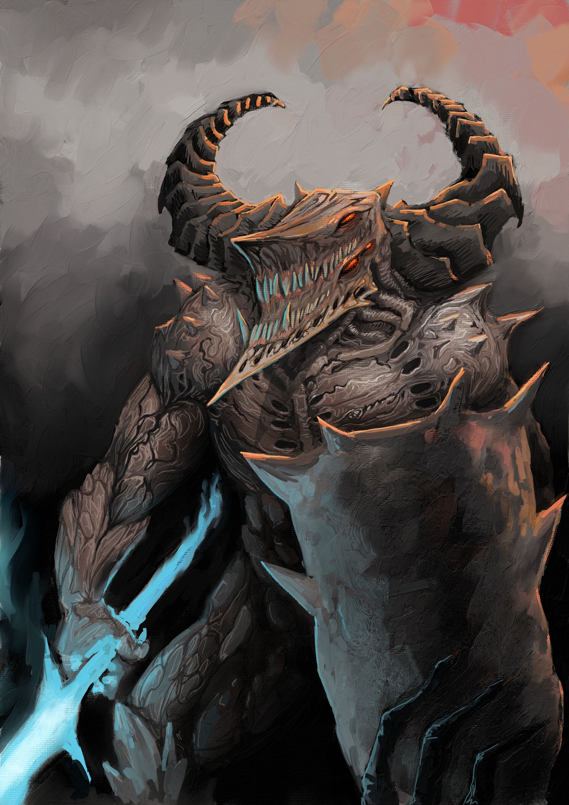 ArtStation - Eradicus Soldier Demon