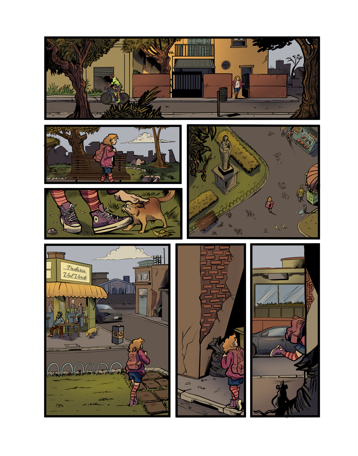 Gilberto Gomes Leandro - Sample pages from "Those Days".
